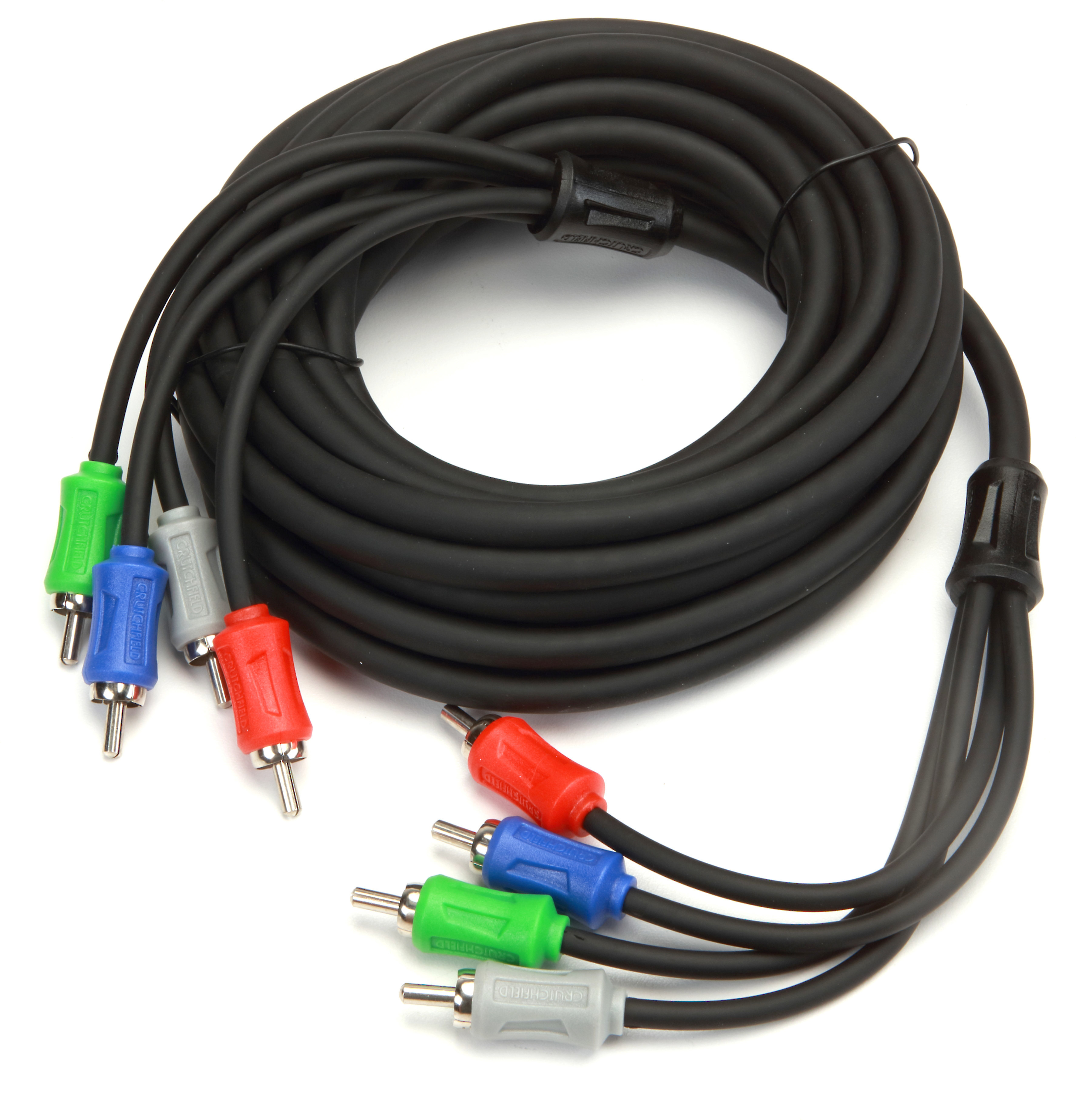 Customer Reviews: Crutchfield 4-Channel RCA Patch Cables (17-foot ...