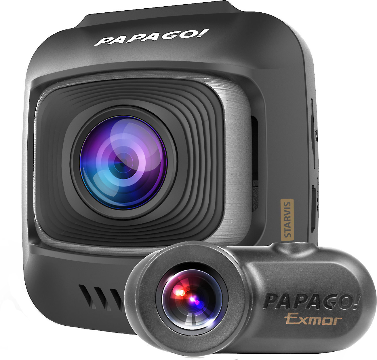 Product Videos: PAPAGO GoSafe S780 HD dual-camera system (dash and rear ...
