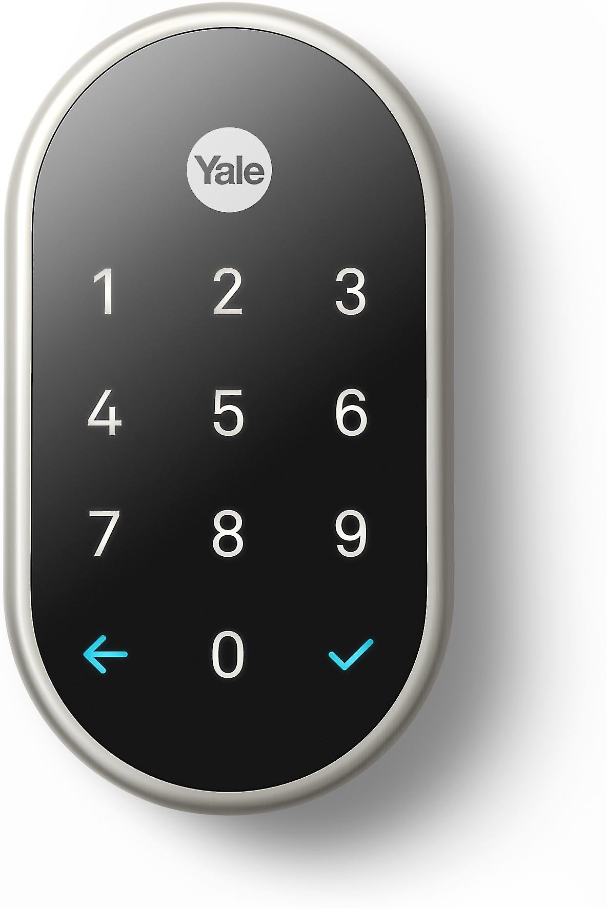 Customer Reviews: Nest x Yale Lock with Nest Connect (Satin Nickel ...