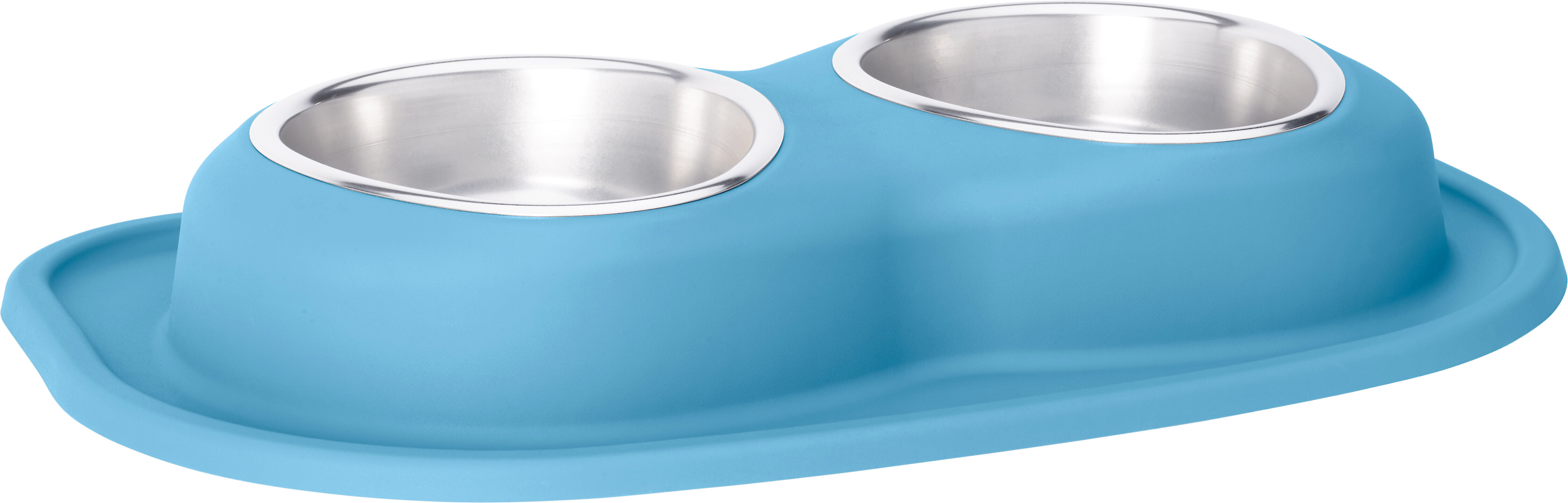 Customer Reviews: WeatherTech Double Low Pet Feeding System (Blue) Two ...