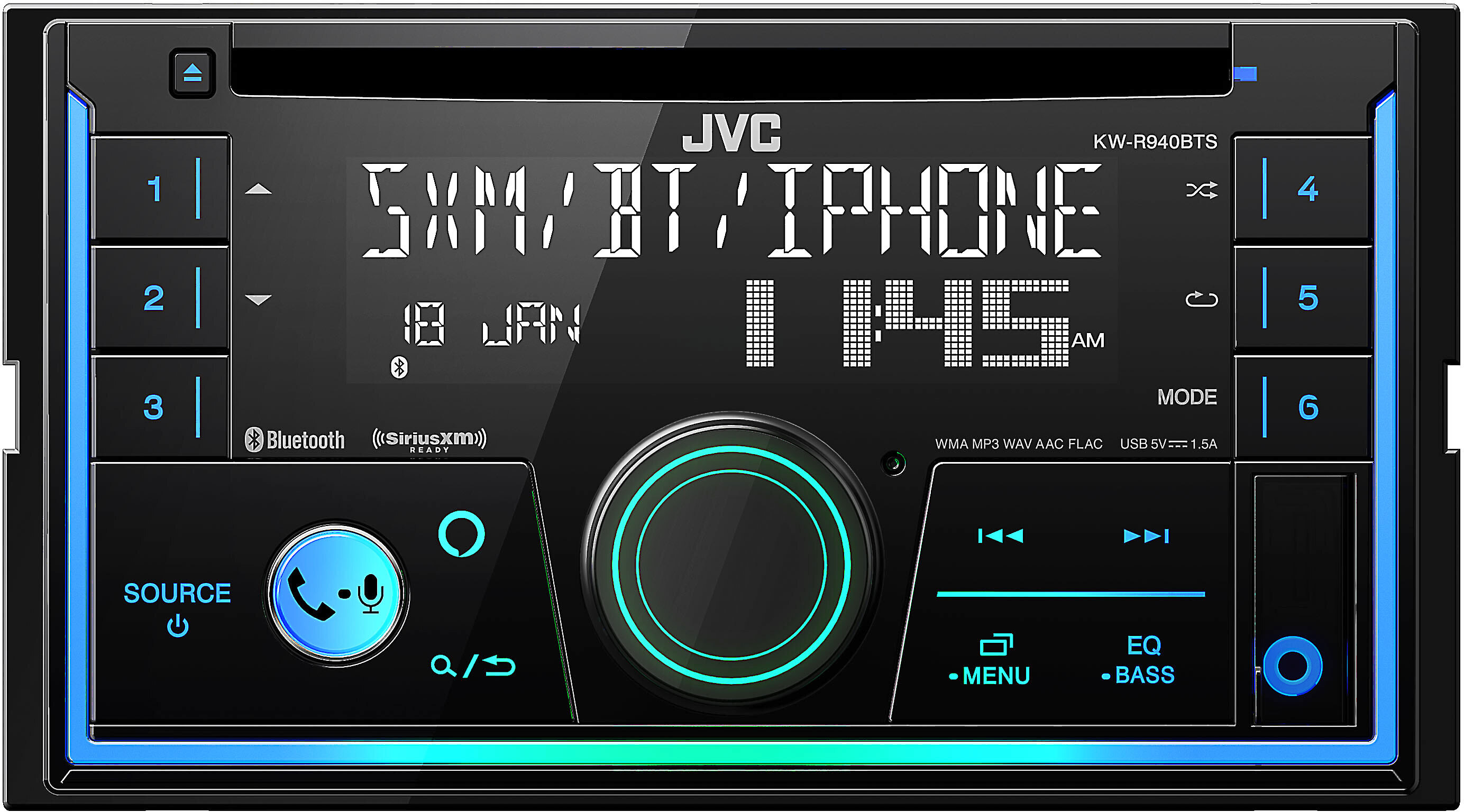 Customer Reviews: JVC KW-R940BTS CD receiver at Crutchfield