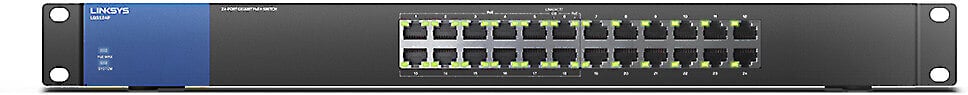 Customer Reviews: Linksys LGS124P Smart Switch 24-port smart Gigabit ...