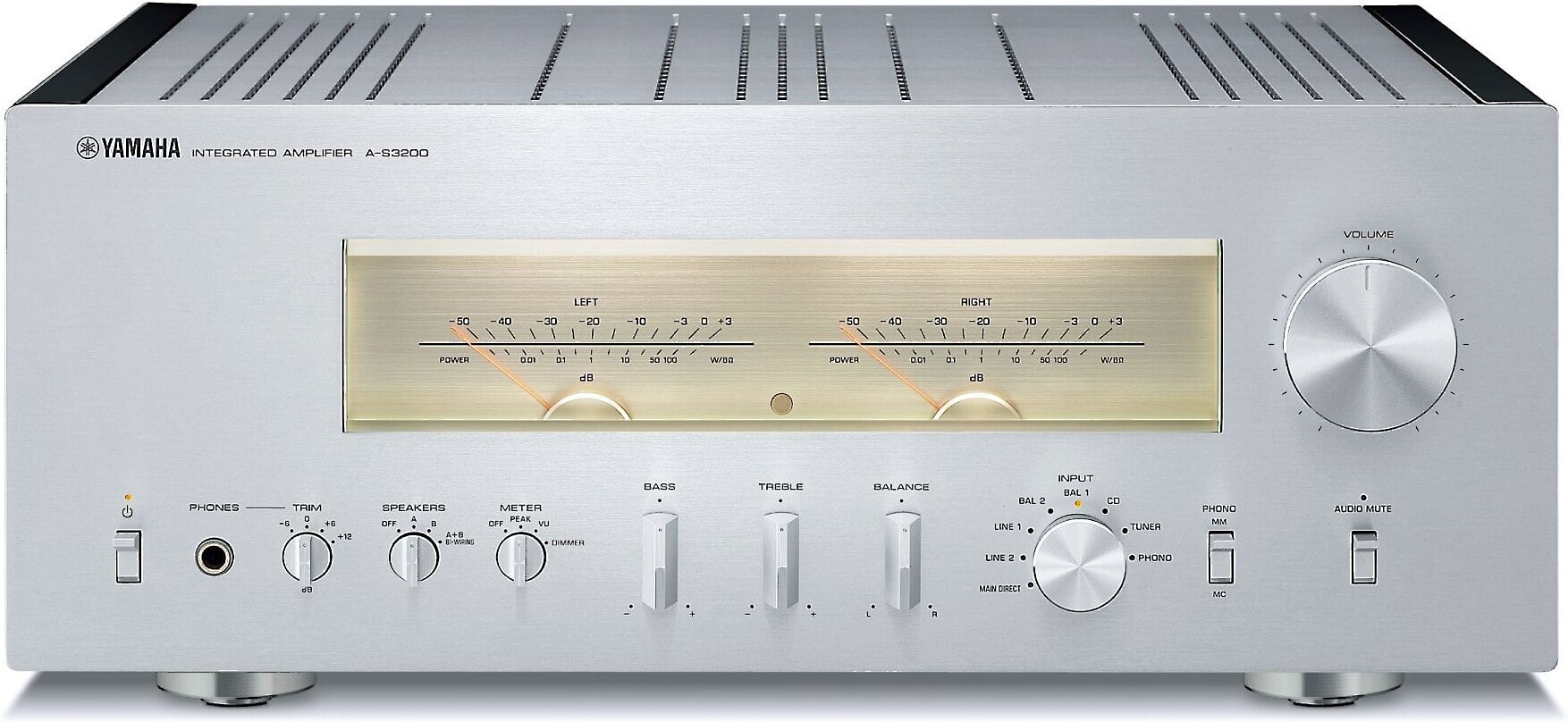 Customer Reviews: Yamaha A-S3200 (Silver) Integrated amplifier (Silver ...
