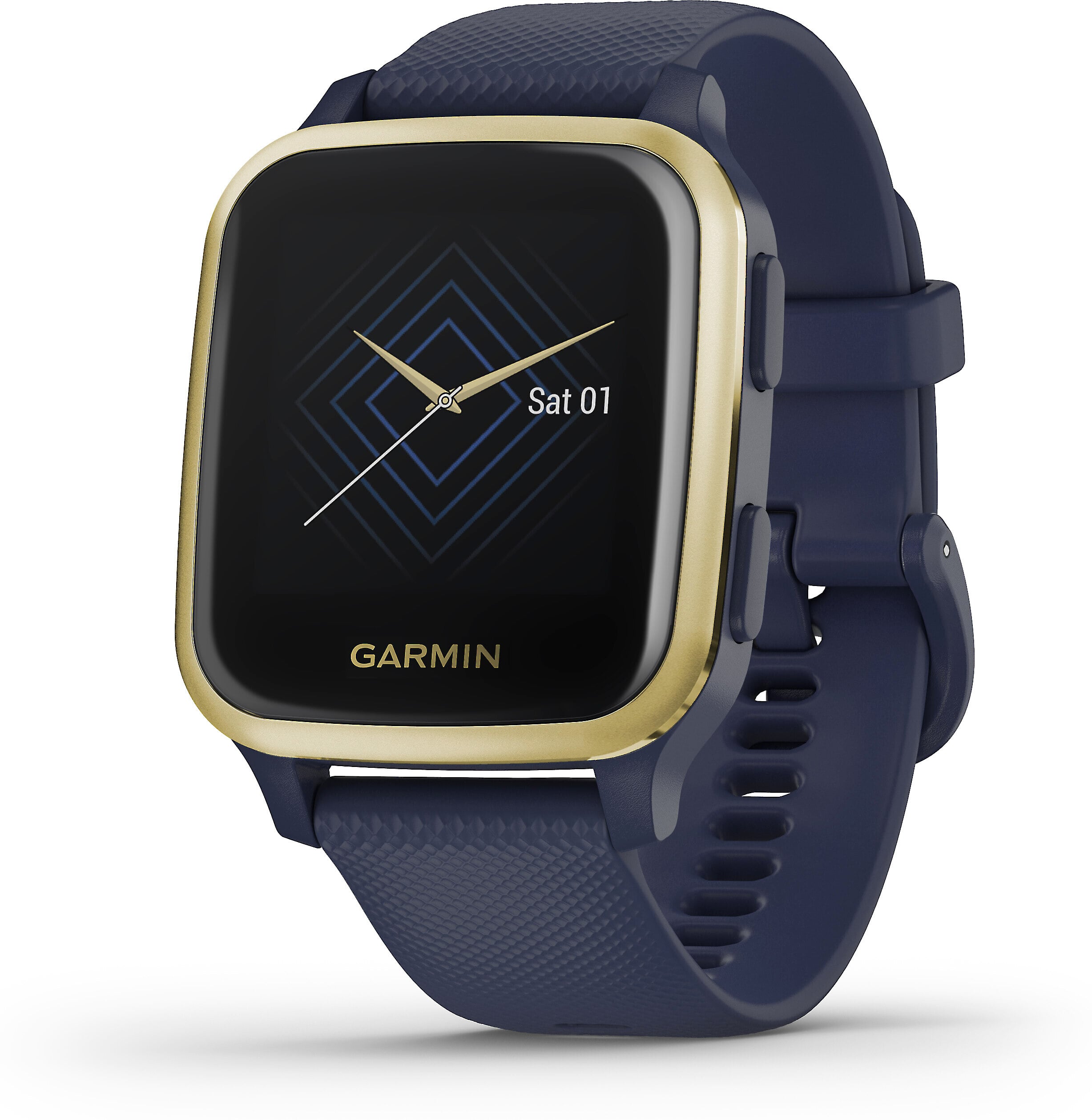 Customer Reviews: Garmin Venu SQ Music Edition (Navy/Gold) GPS ...