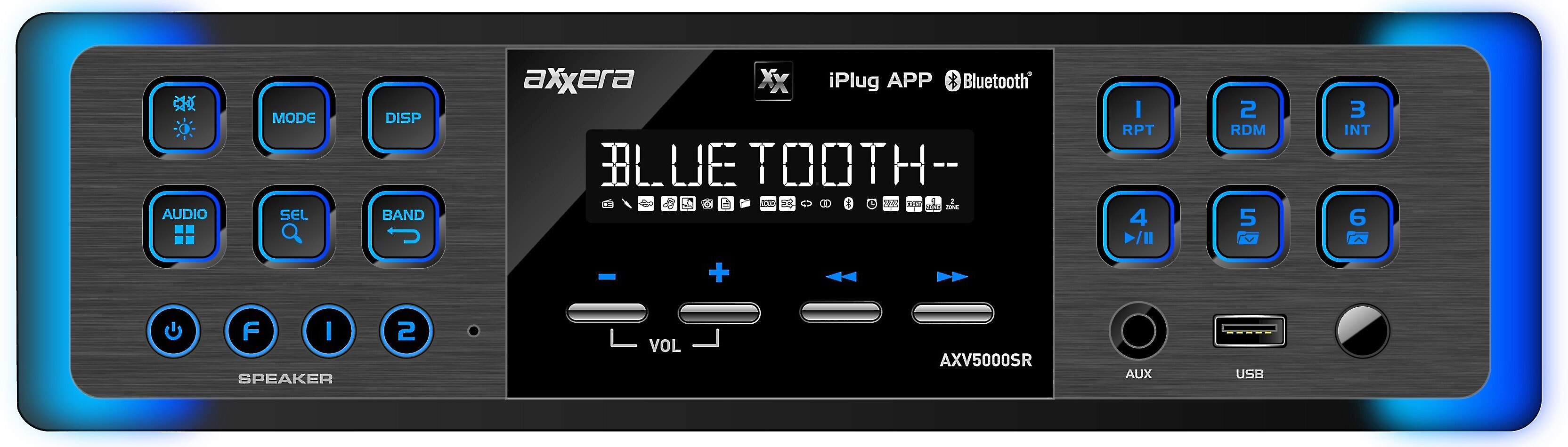 Customer Reviews: Axxera AXV5000SR 2-zone wall-mount RV receiver with ...