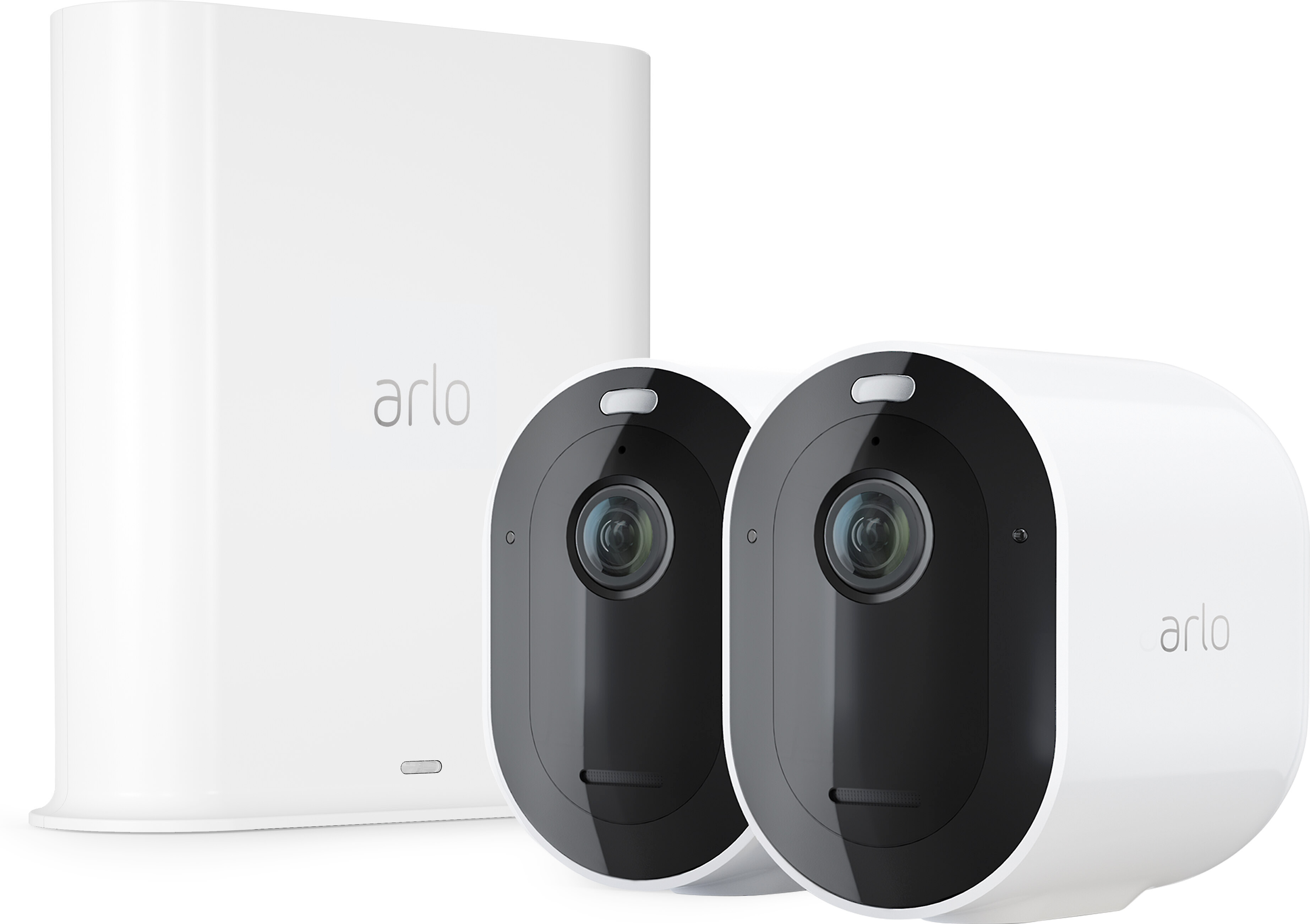 Customer Reviews: Arlo Pro 3 Two-Camera System (White) SmartHub and two ...