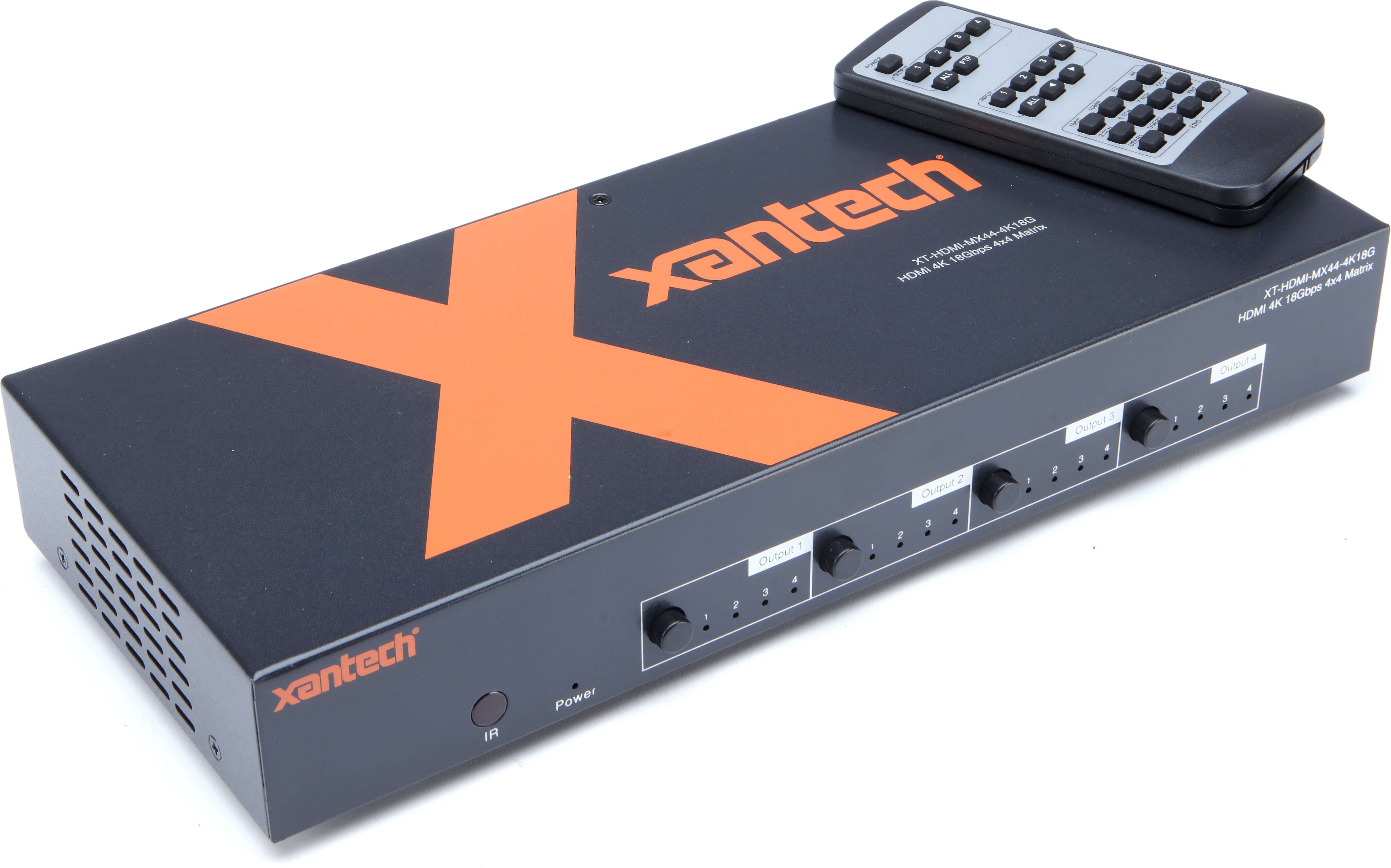 Customer Reviews: Xantech XT-HDMI-MX44-4K18G 4K-compatible HDMI matrix ...