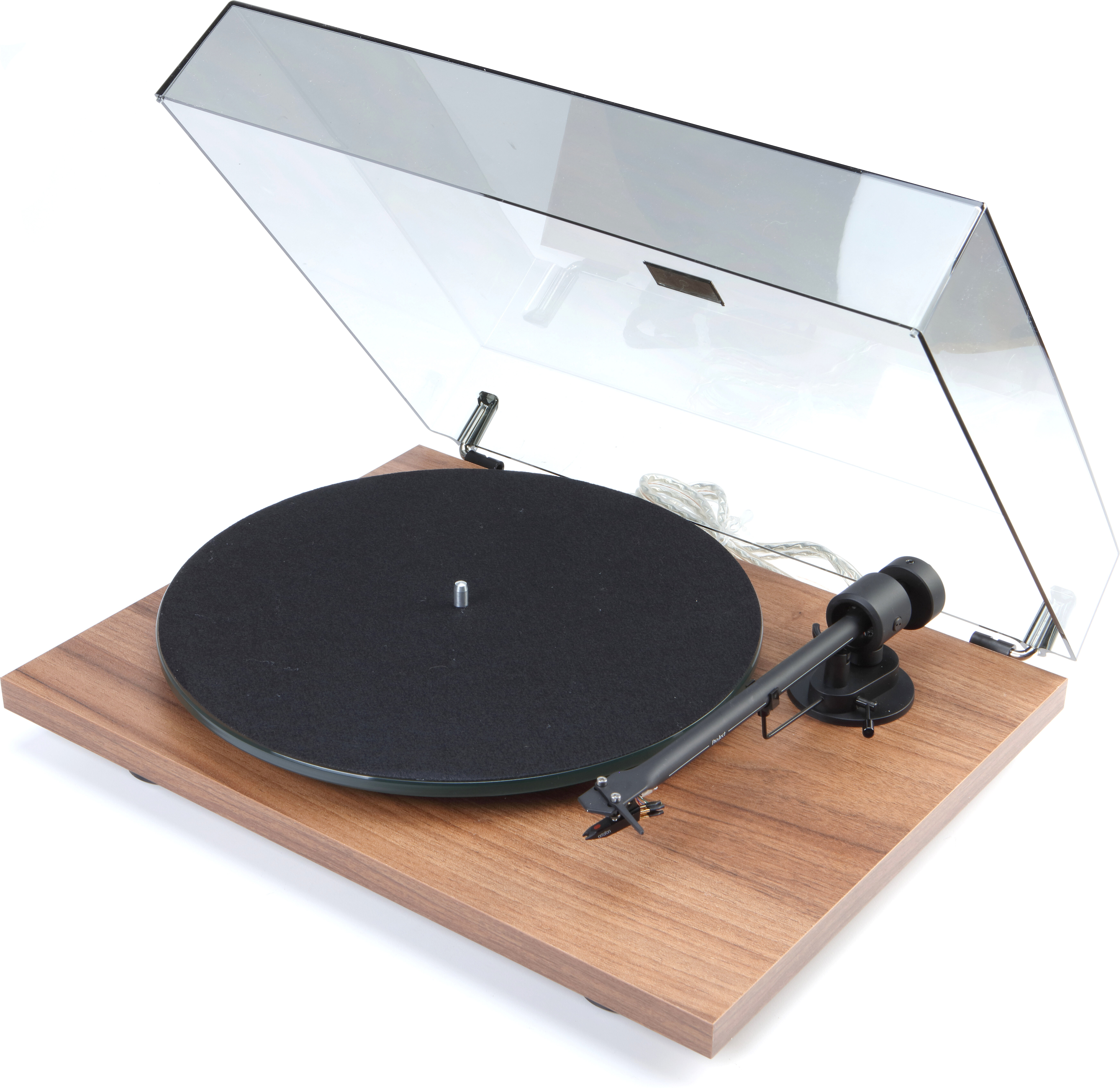 Customer Reviews: Pro-Ject T1 (Walnut) Manual belt-drive turntable with ...