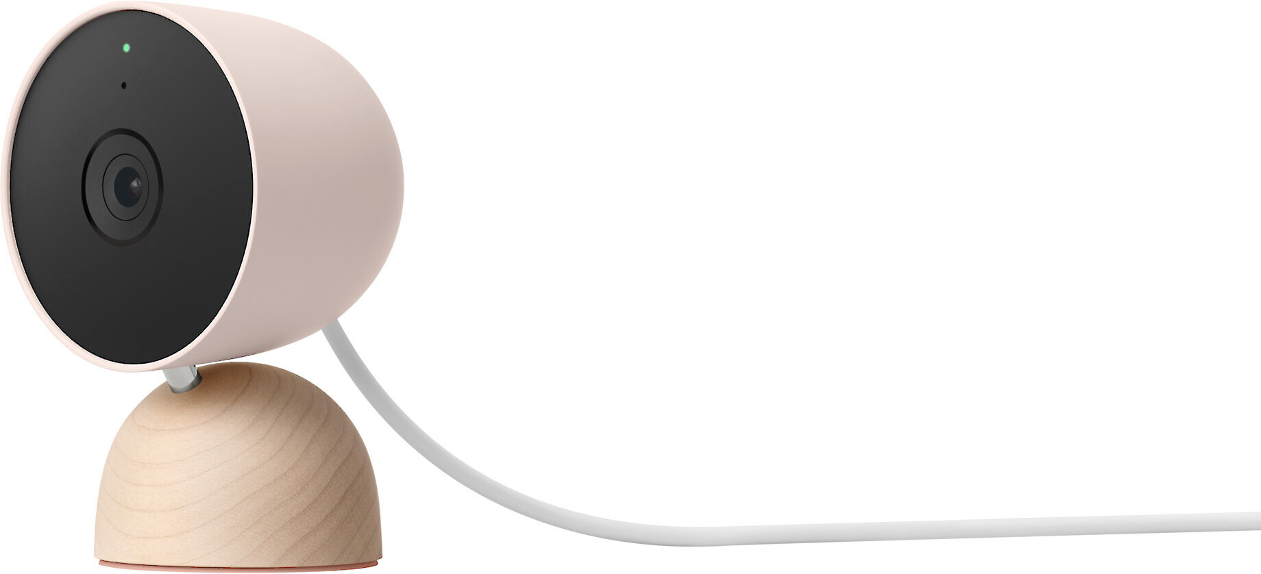 Customer Reviews: Google Nest Indoor Cam (Wired) (Sand/Maple) Plug-in ...
