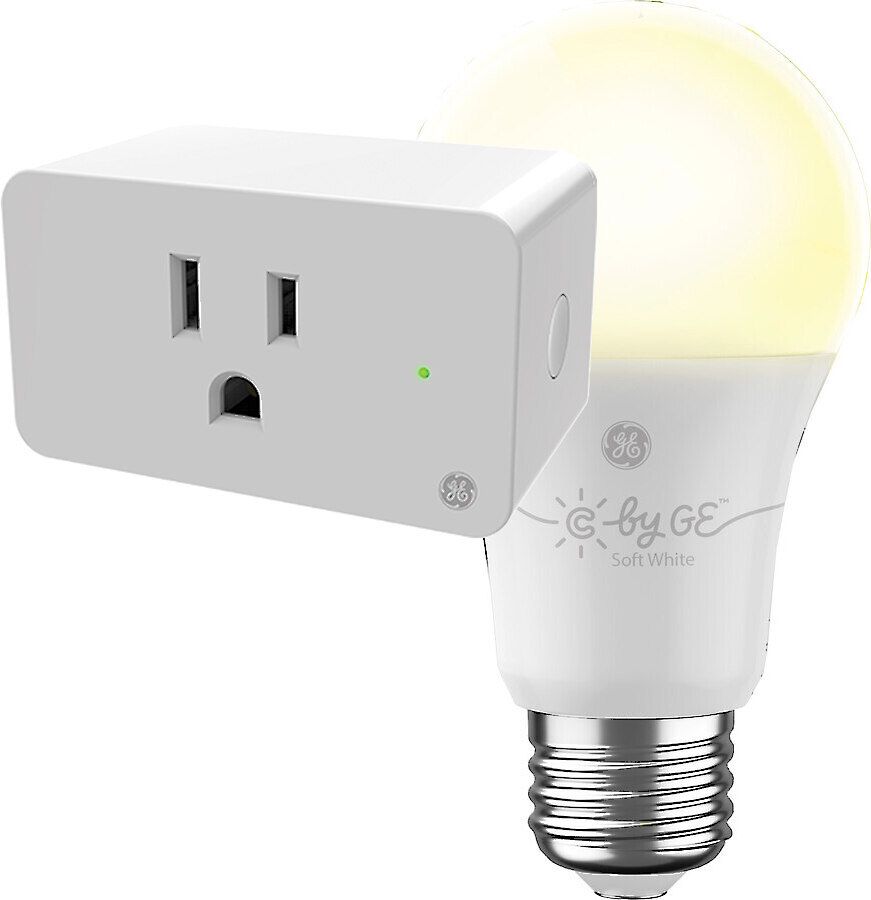 Customer Reviews: C by GE Smart Plug and Soft White A19 Bulb Bundle ...