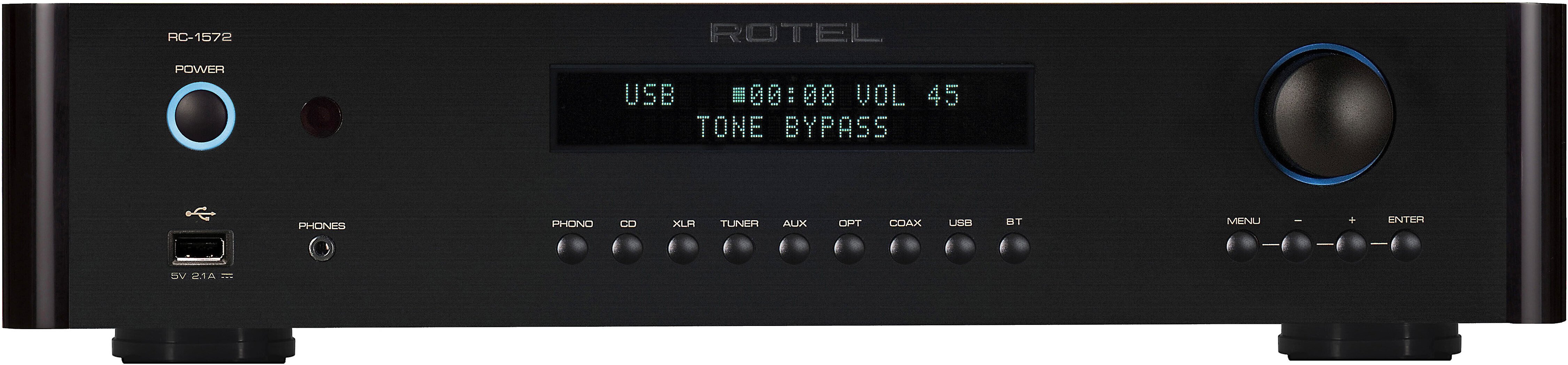 Customer Reviews: Rotel RC-1572 (Black) Stereo preamplifier with built ...