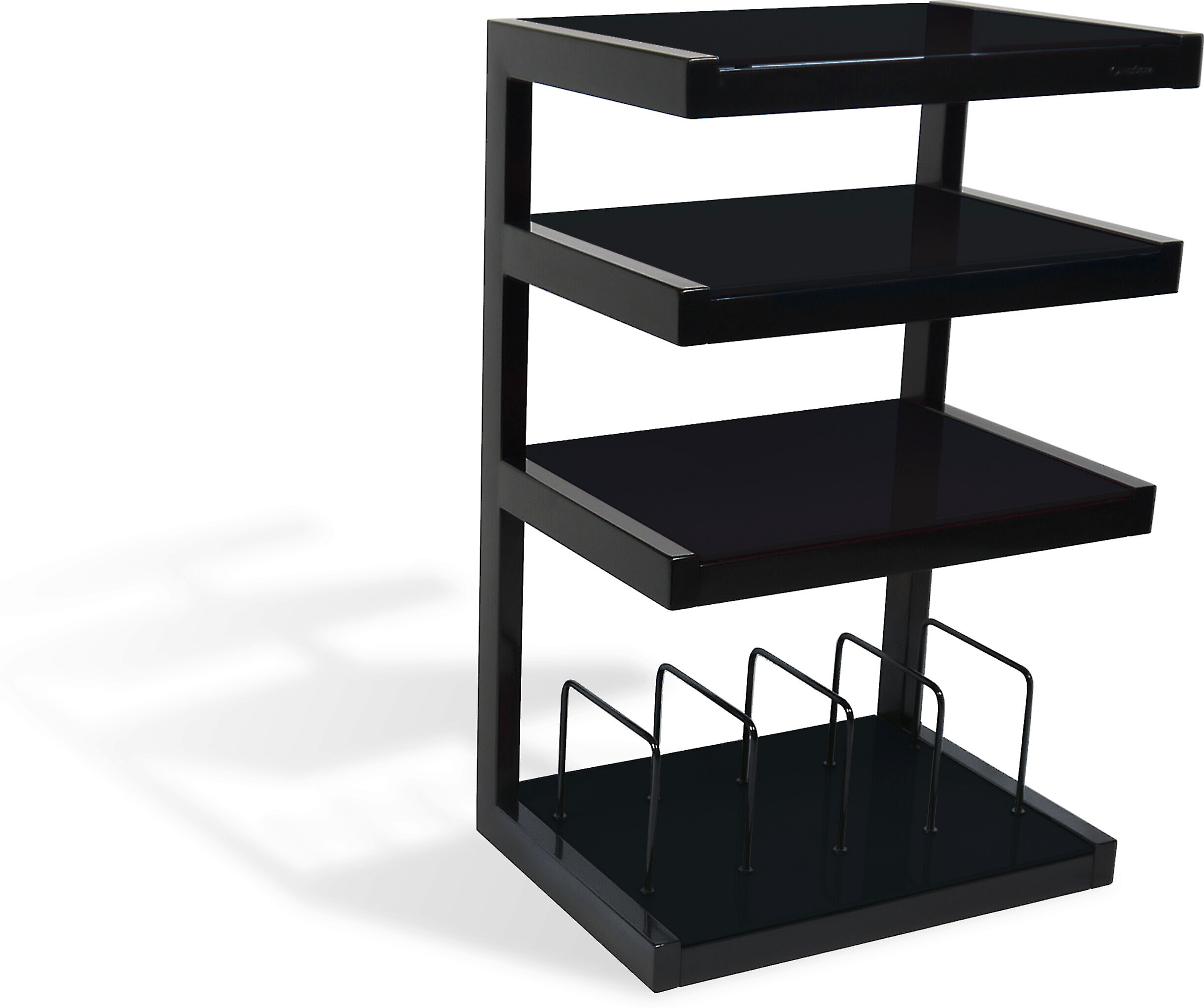 Customer Reviews: NorStone Designs Esse HiFi Vinyl (Black glass shelves ...