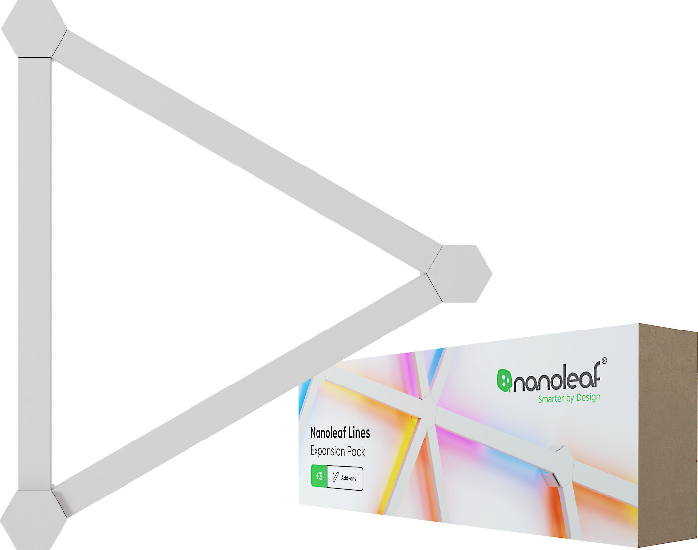 Product Videos: Nanoleaf Lines Expansion Pack Add-on light bars for ...