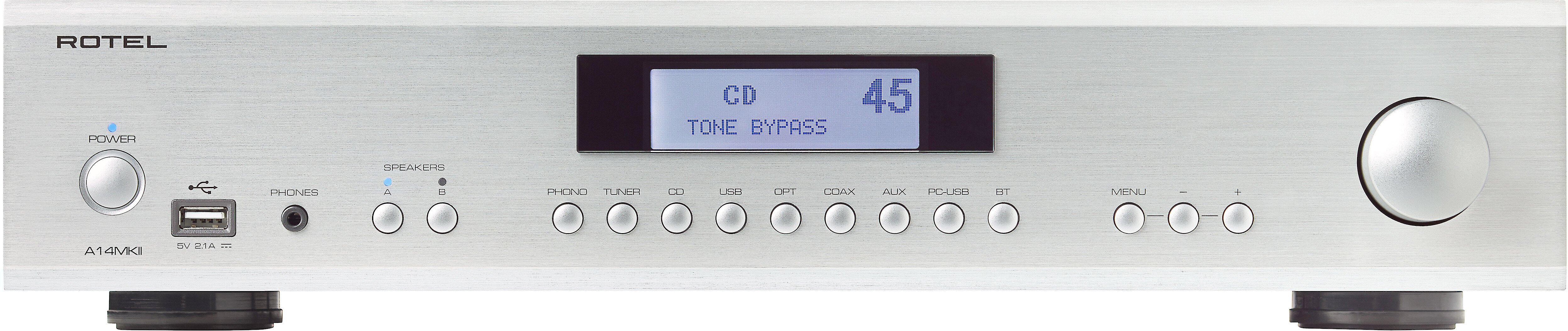 Customer Reviews: Rotel A14 MKII (Silver) Integrated amplifier with ...