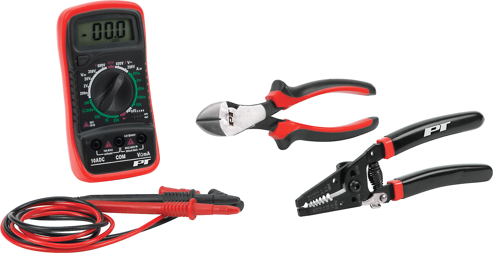 Customer Reviews: Performance Tool W1714 3-piece Electrician Tool Set ...