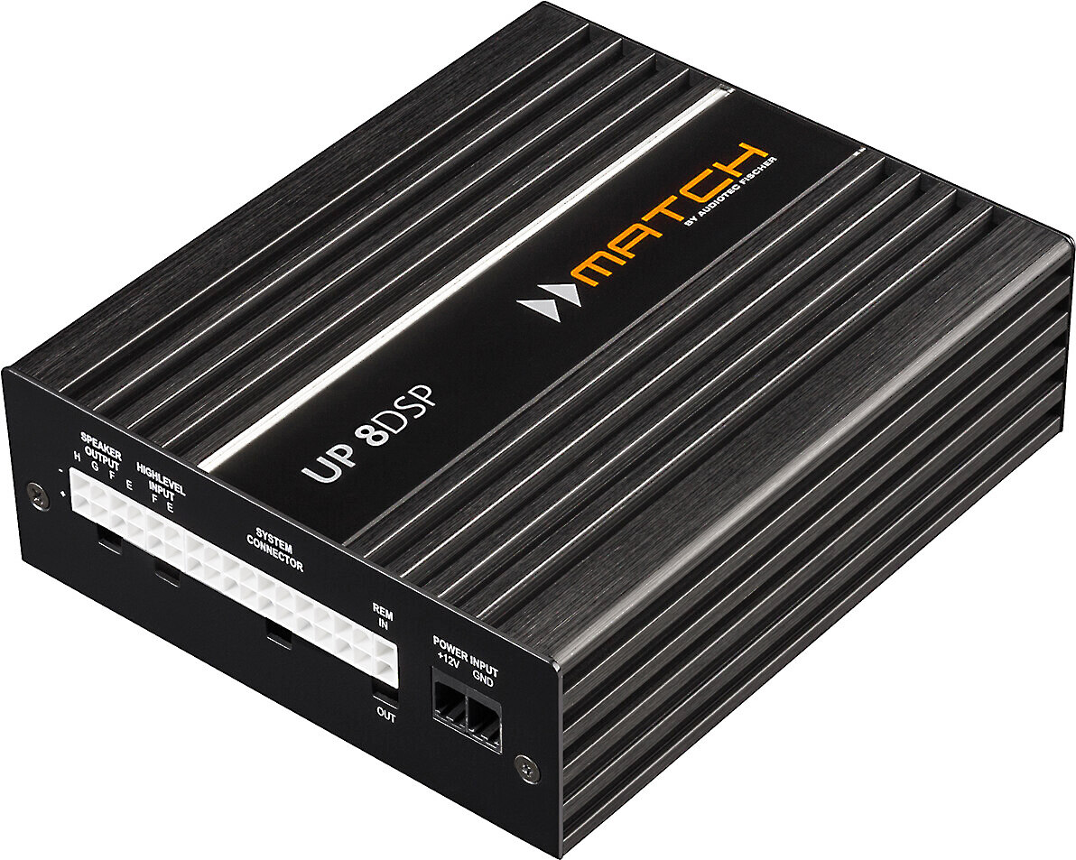 Customer Reviews: MATCH UP 8DSP Compact 8-channel car amplifier with digital signal processing ...