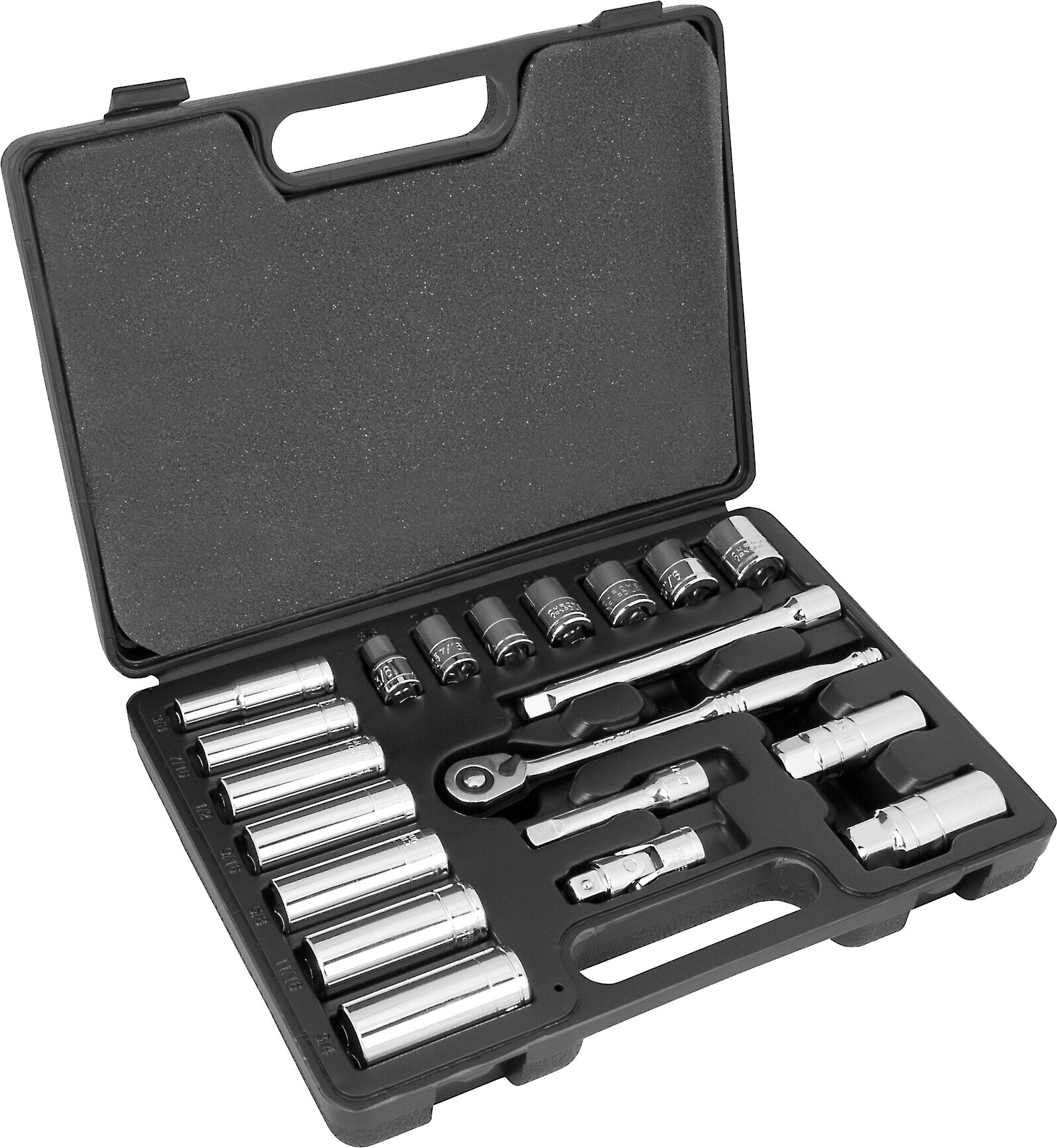 Customer Reviews: Performance Tool W38911 20-piece 3/8" drive socket ...