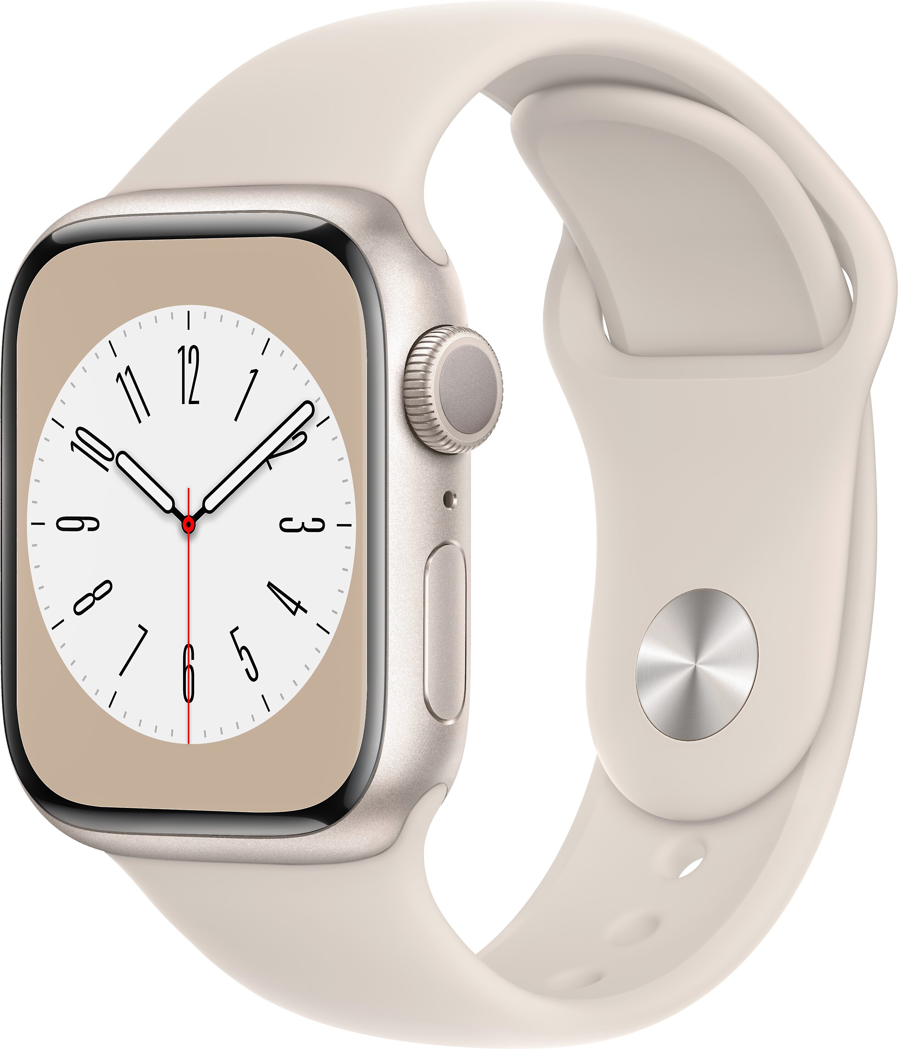 Customer Reviews: Apple Watch® Series 8 with GPS (41mm) (Starlight ...