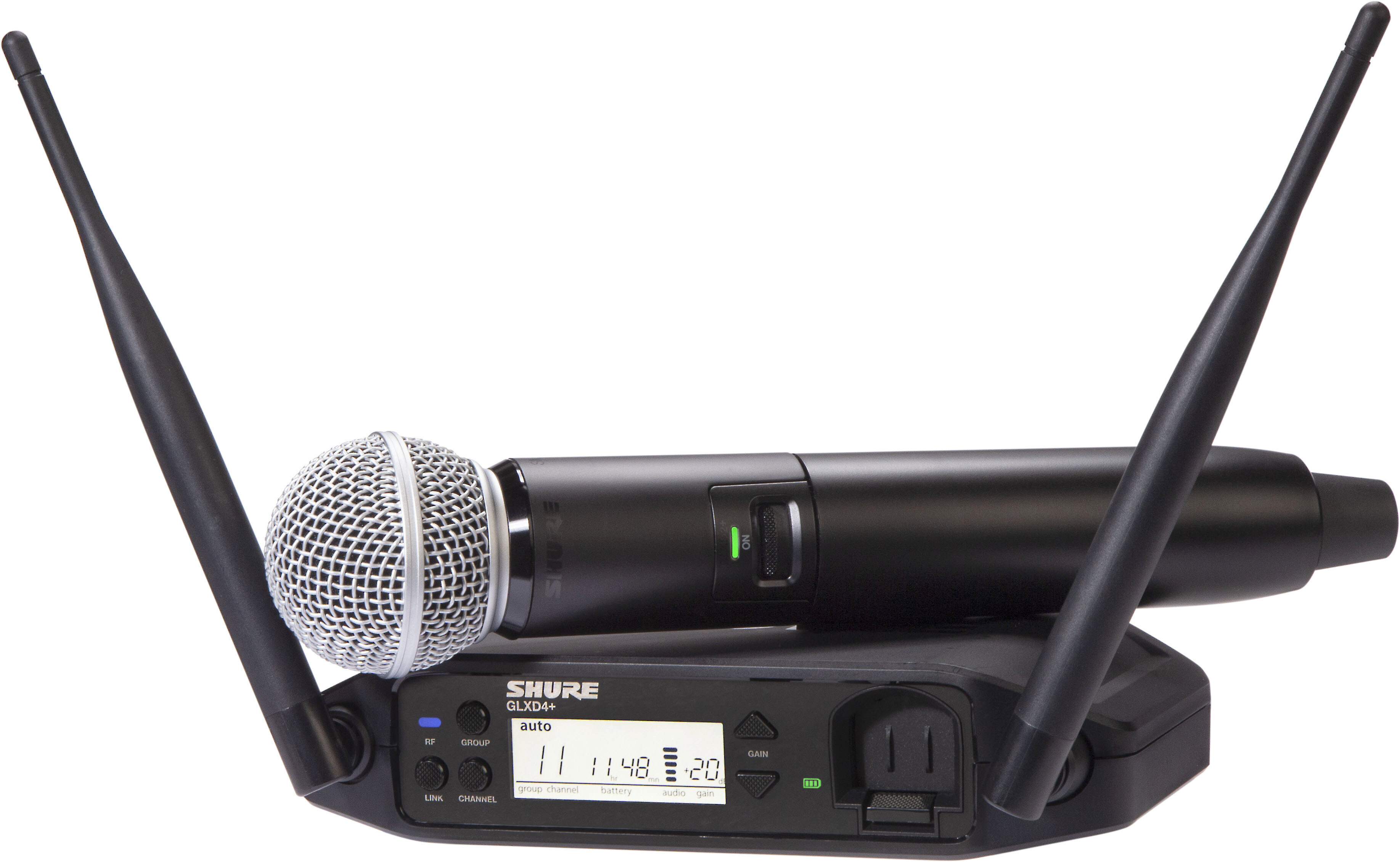 Customer Reviews: Shure GLXD24+/SM58 Wireless microphone system with ...