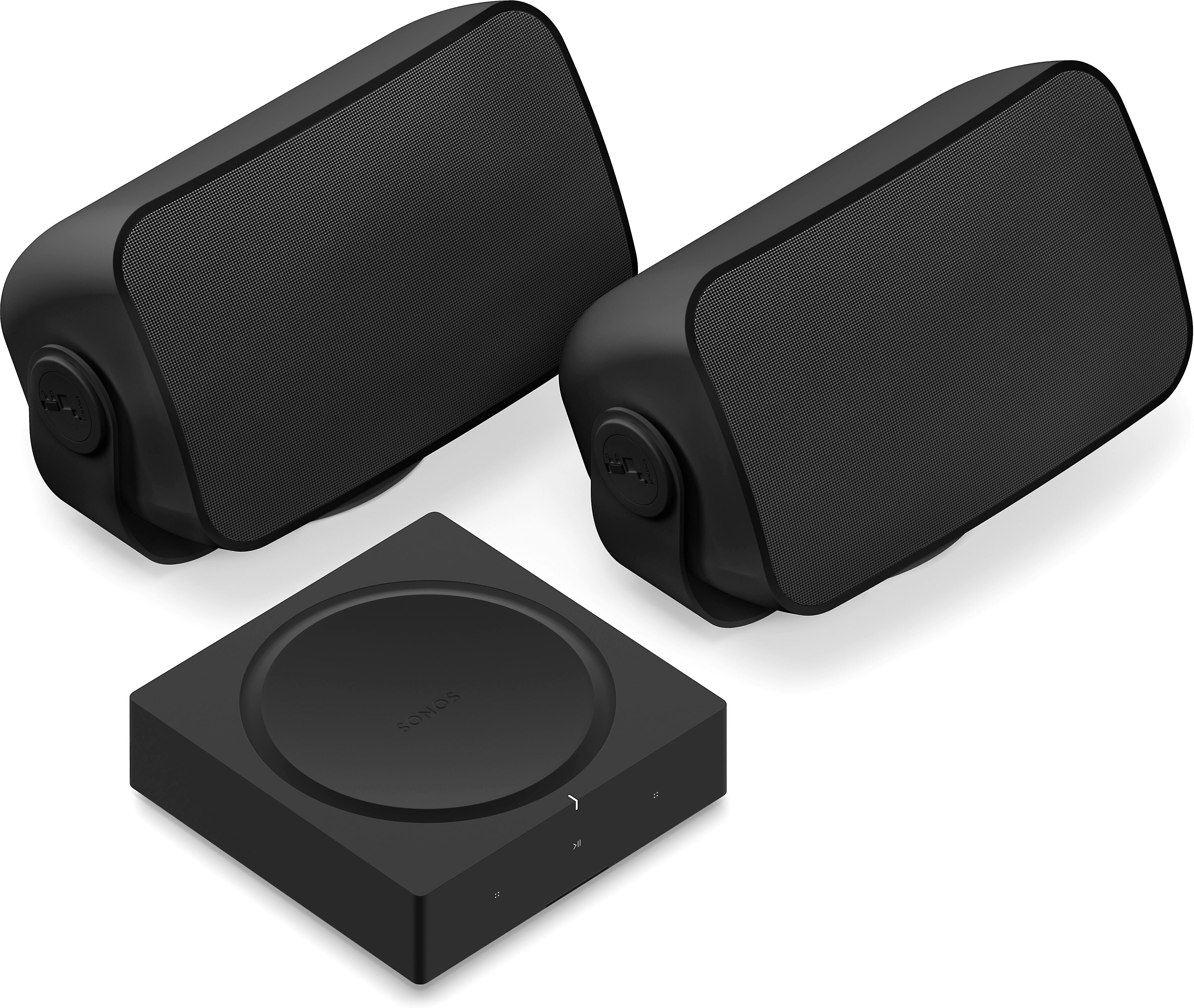 Customer Reviews: Sonos Outdoor Speaker Bundle (Black) Sonos by Sonance ...