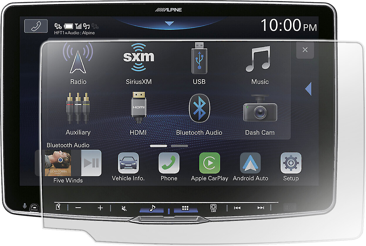 Customer Reviews: Alpine KAE-HF11DA Anti-reflective screen protector ...