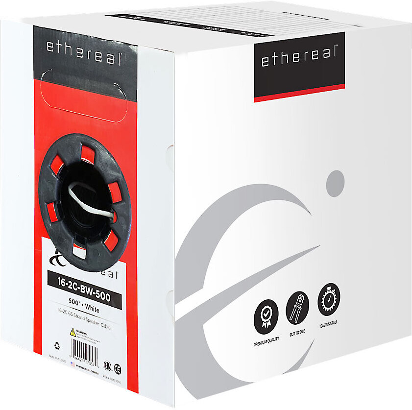 Customer Reviews: Ethereal 16-2C-BW (500'/White) 16-gauge, 2-conductor ...