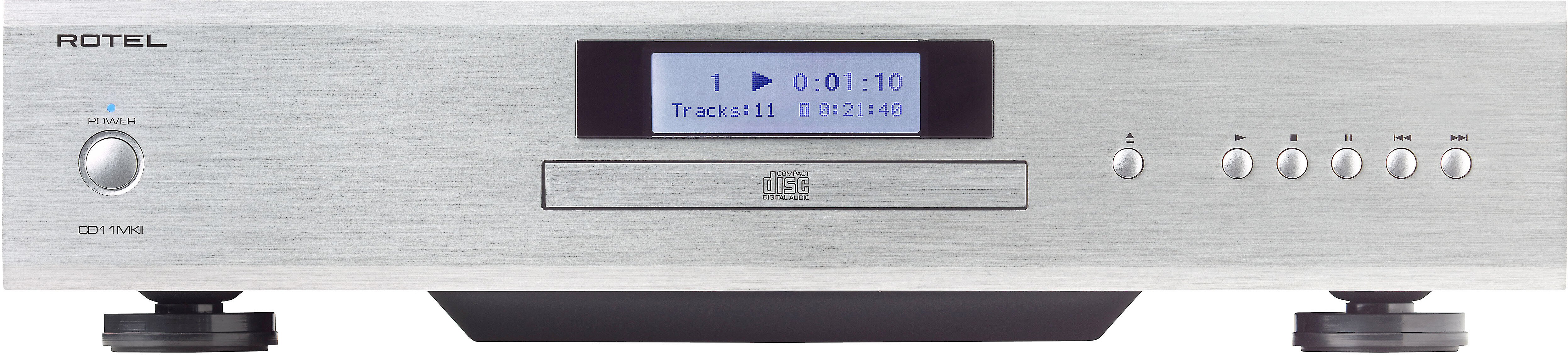 Customer Reviews: Rotel CD11MKII (Silver) Single-disc CD player at Crutchfield