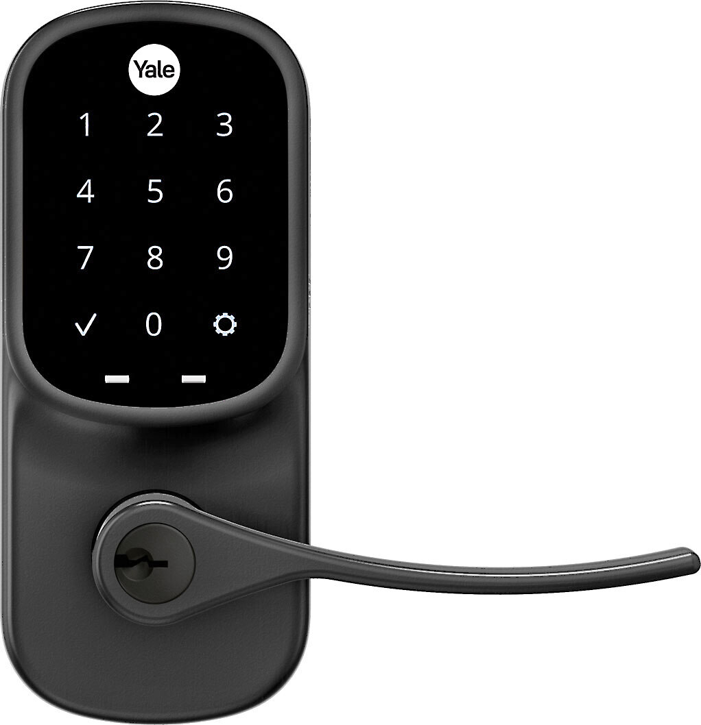 Customer Reviews: Yale Assure Lever Touchscreen with Z-Wave (Black ...