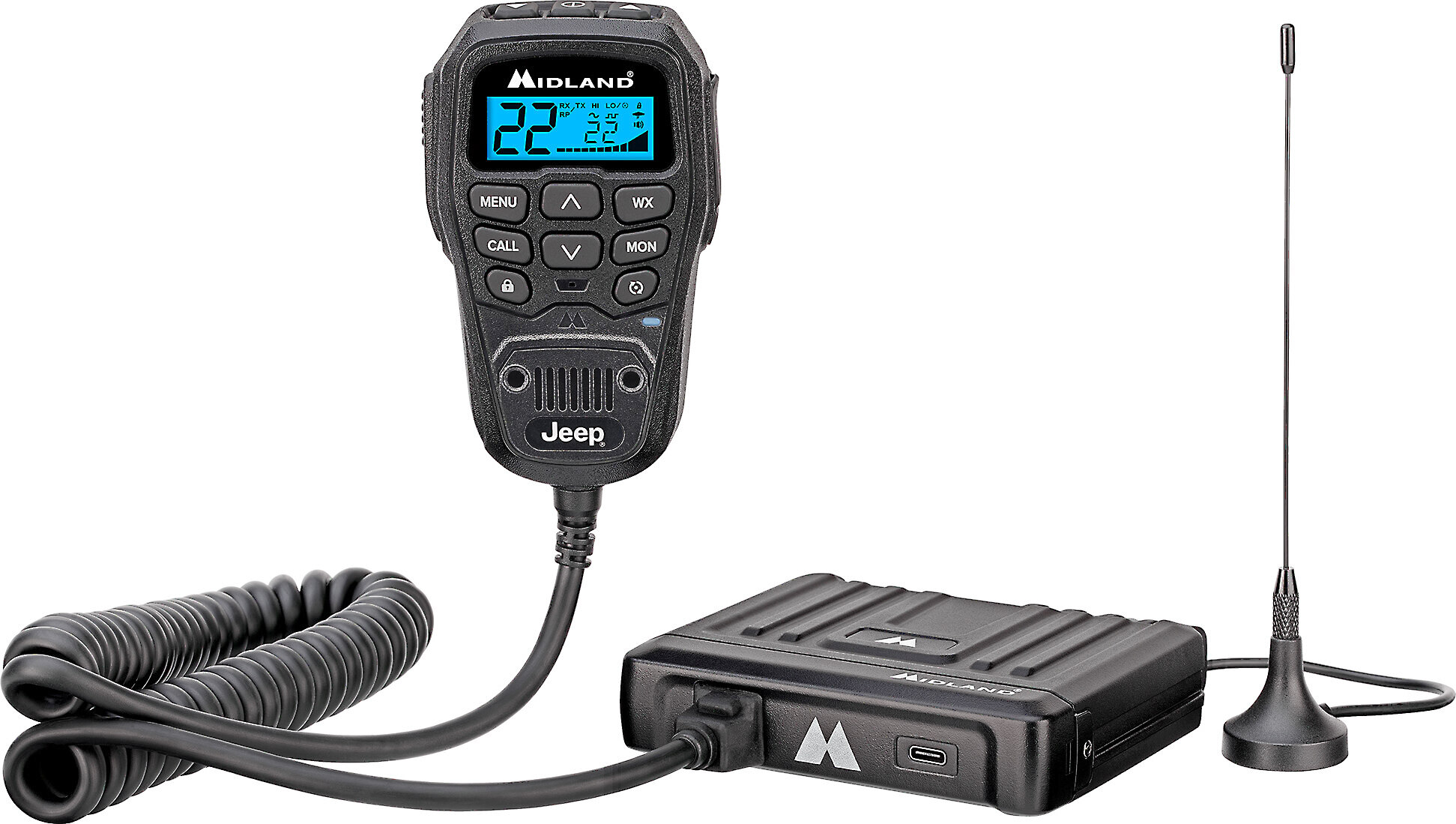 Customer Reviews: Midland MXT275J Jeep 15-watt GMRS base radio for ...