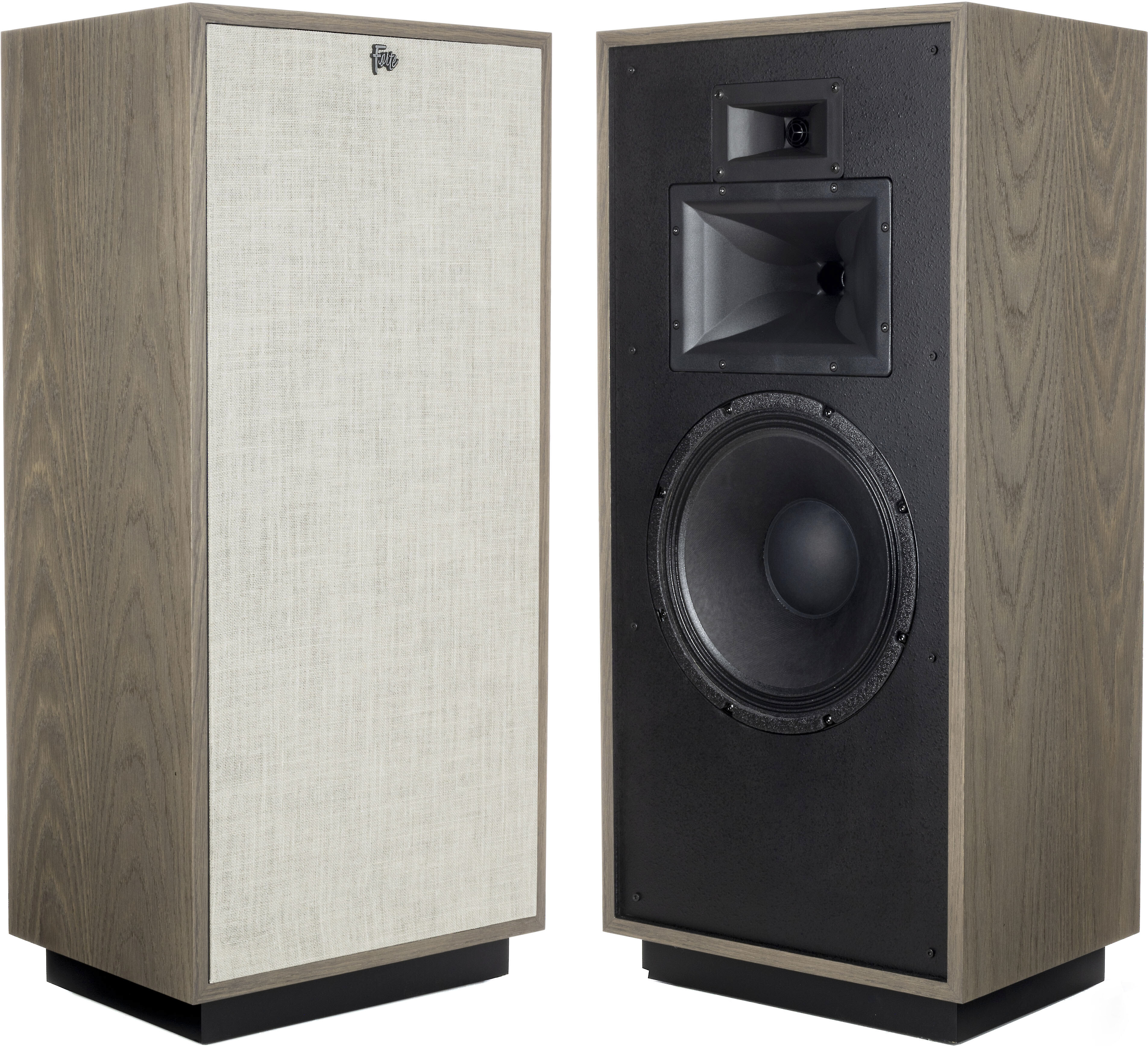 Customer Reviews: Klipsch Heritage Forte IV (Distressed Oak) Matched ...