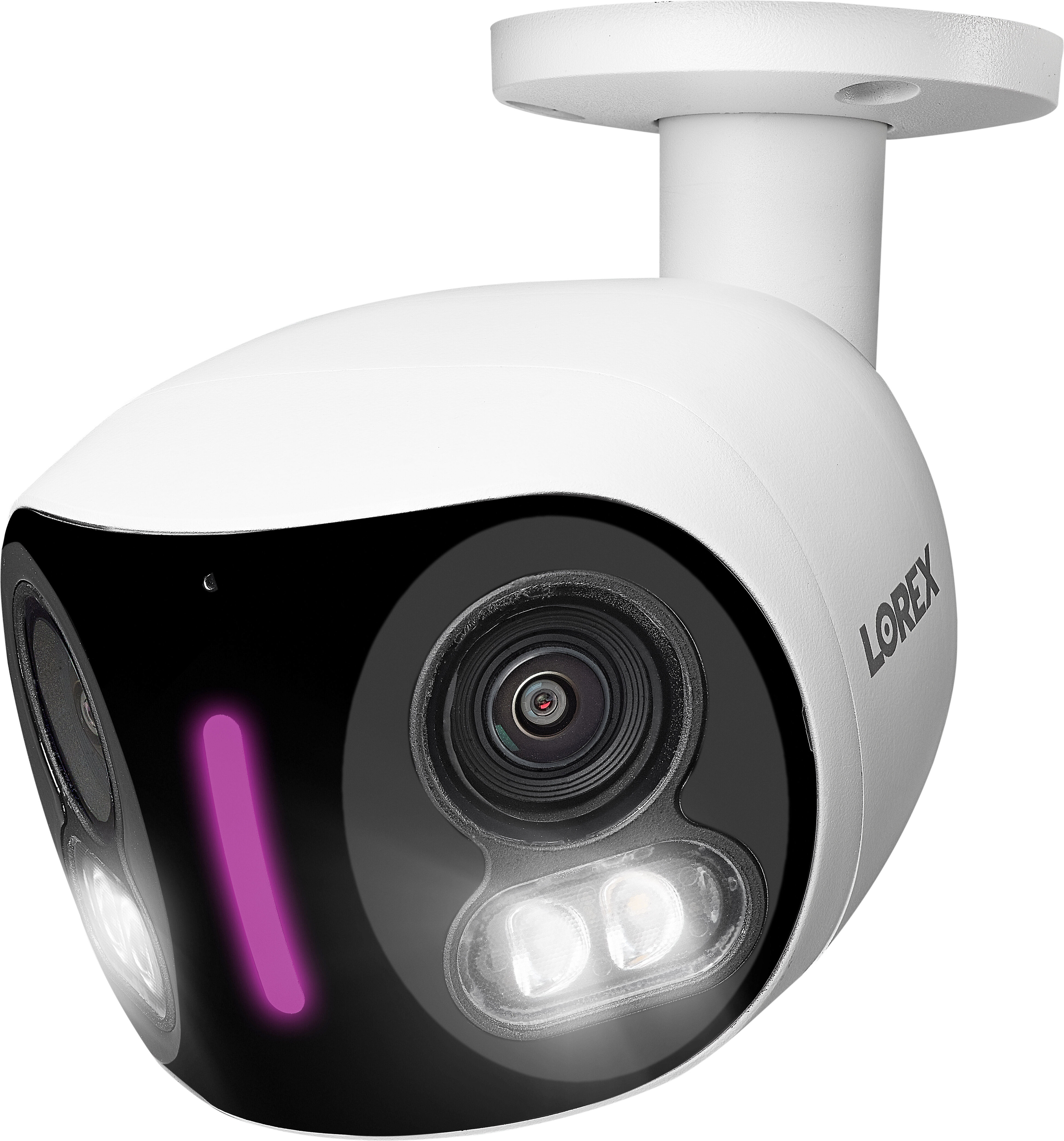 Customer Reviews: Lorex 4K Dual-Lens Wi-Fi Security Camera Plug-in ...
