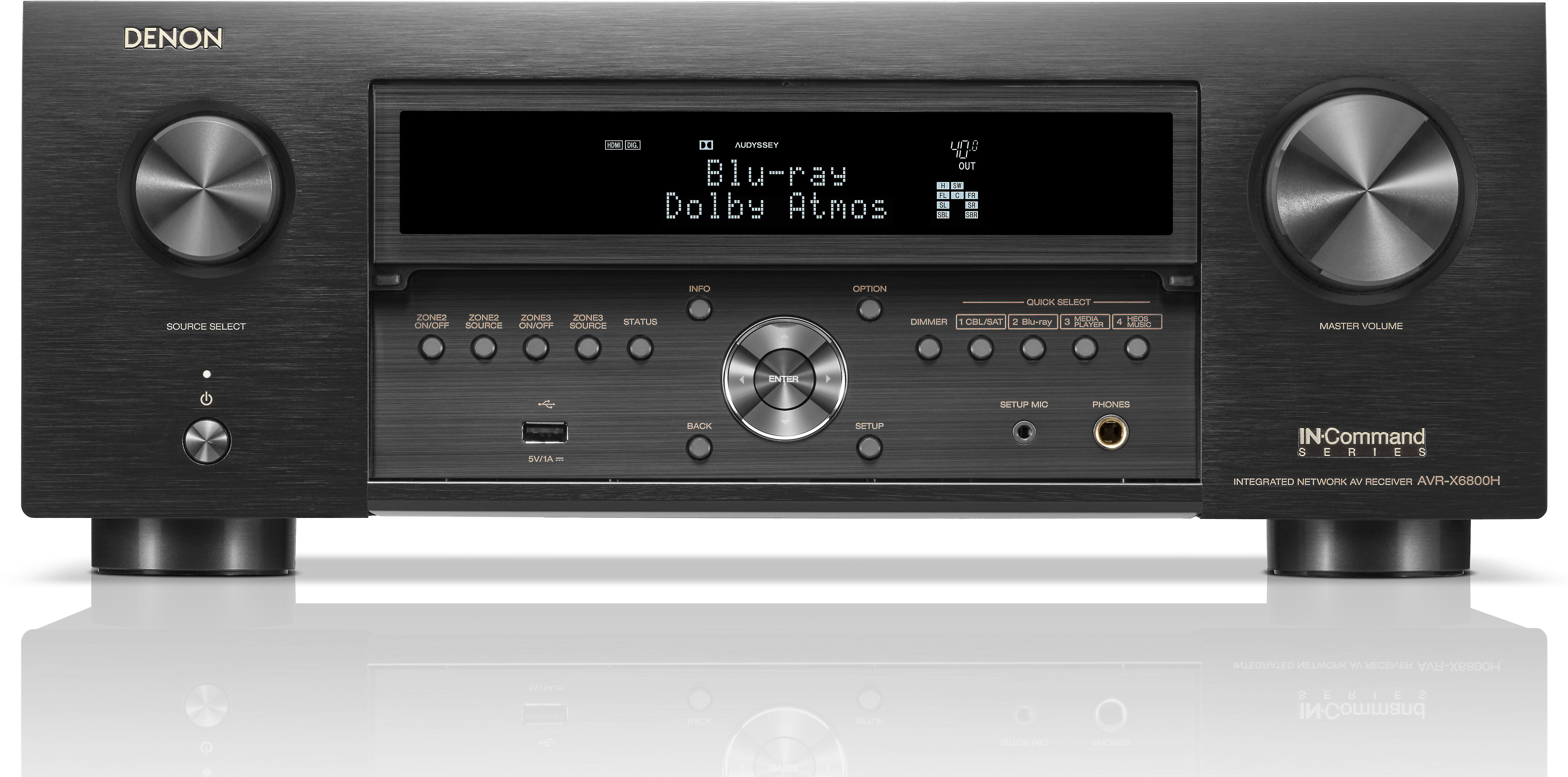 Product Videos: Denon AVR-X6800H 11.4-channel home theater receiver ...