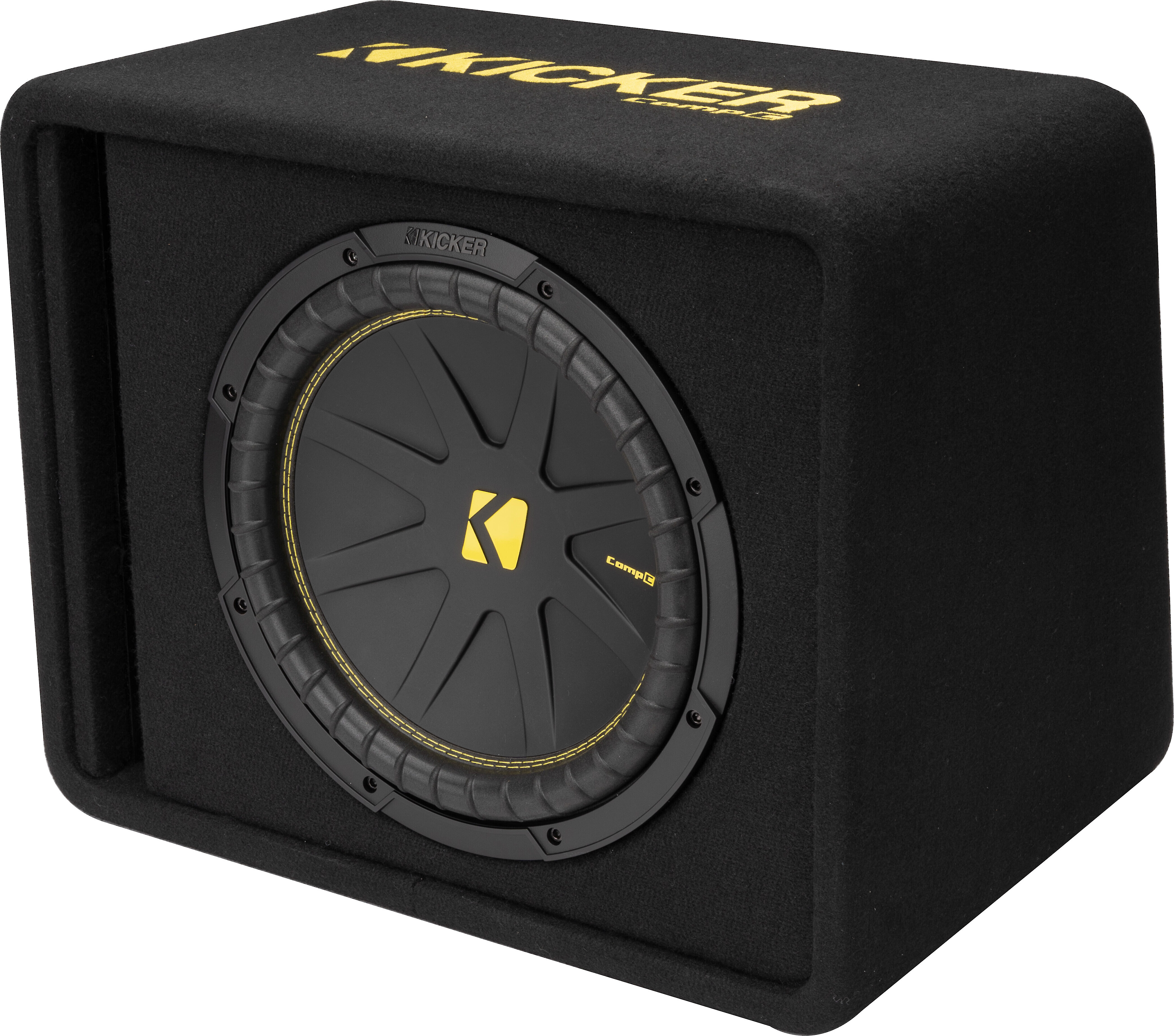 Customer Reviews: Kicker CompC 50VCWC124 4-ohm ported enclosure with ...