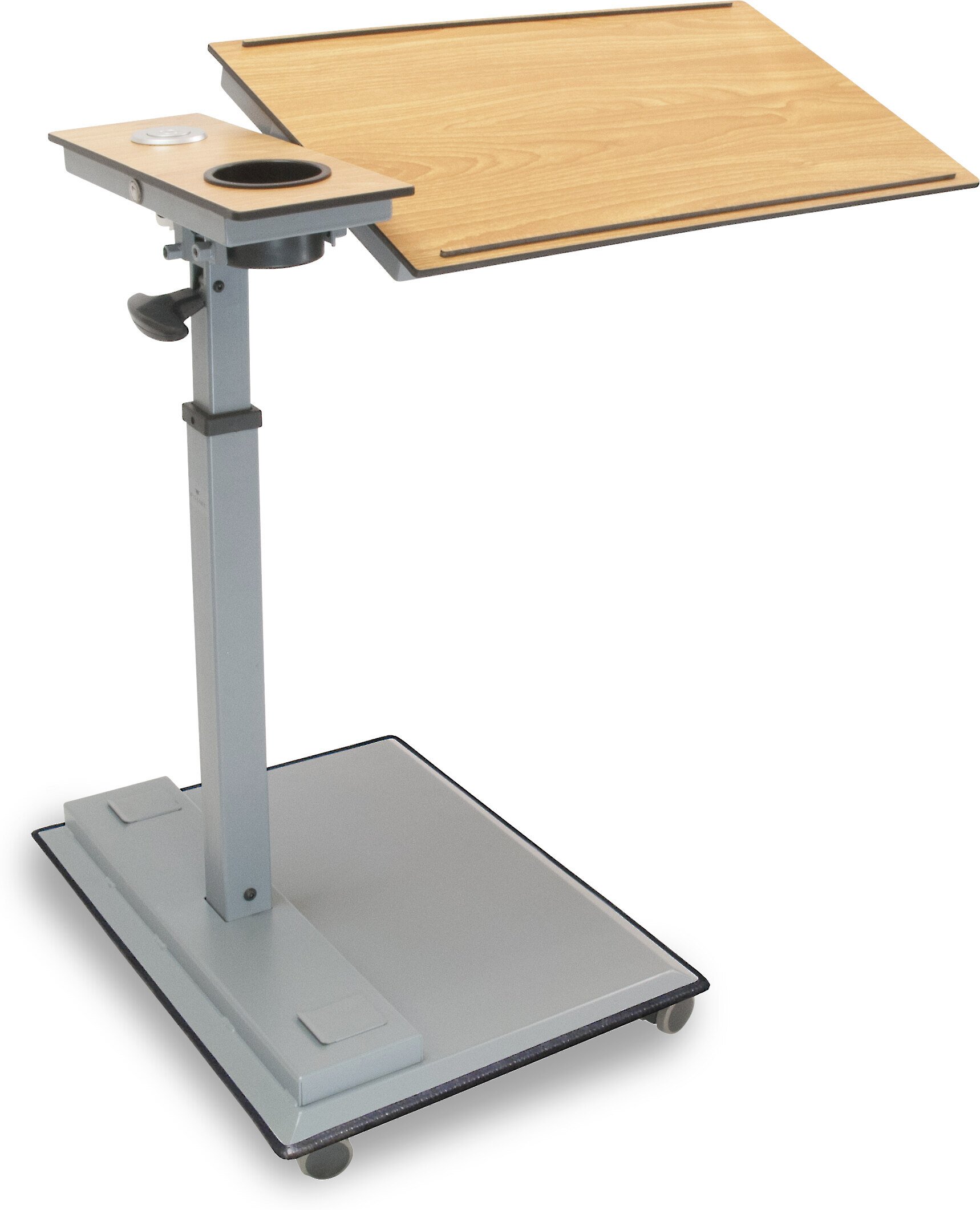Customer Reviews: WiseLift Table (Gray/Wood Grain) Multi-use table with ...
