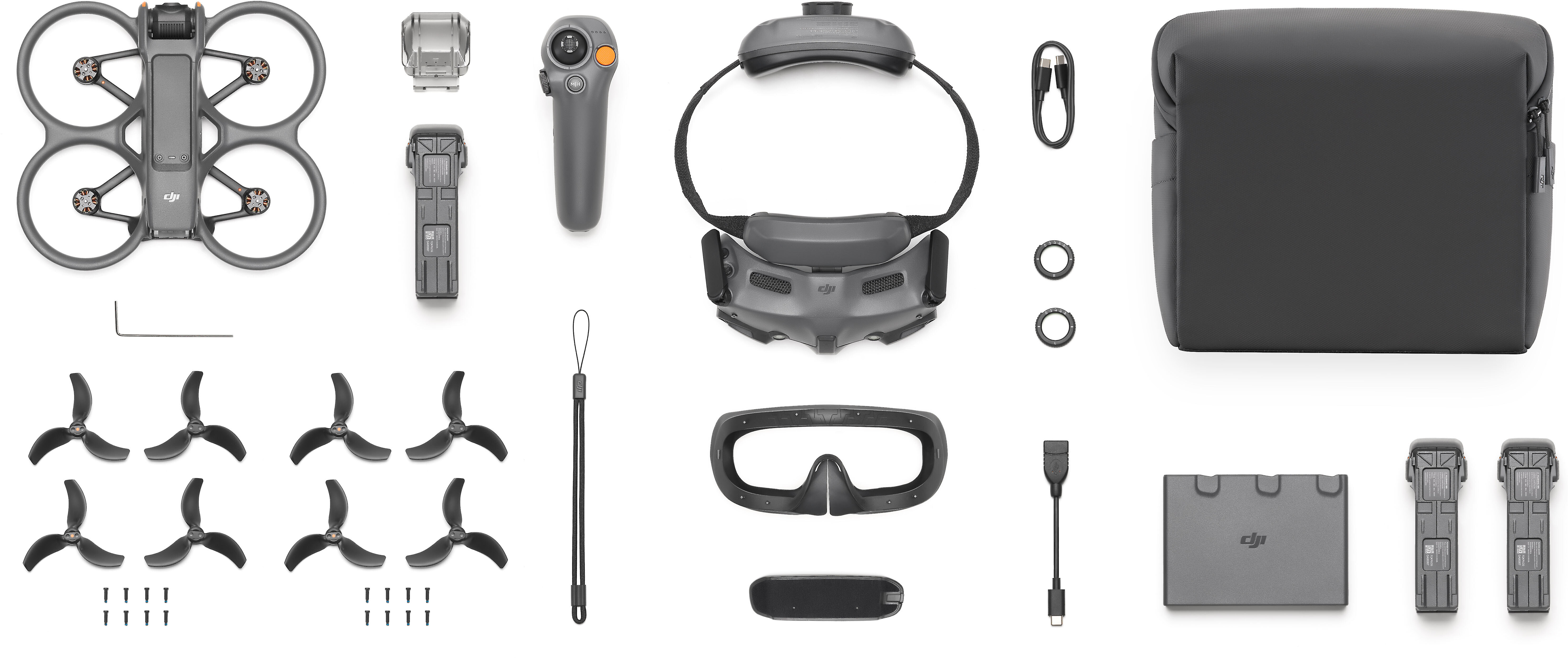 Customer Reviews: DJI Avata 2 Fly More Combo (Three Batteries) Aerial drone bundle with 4K ...