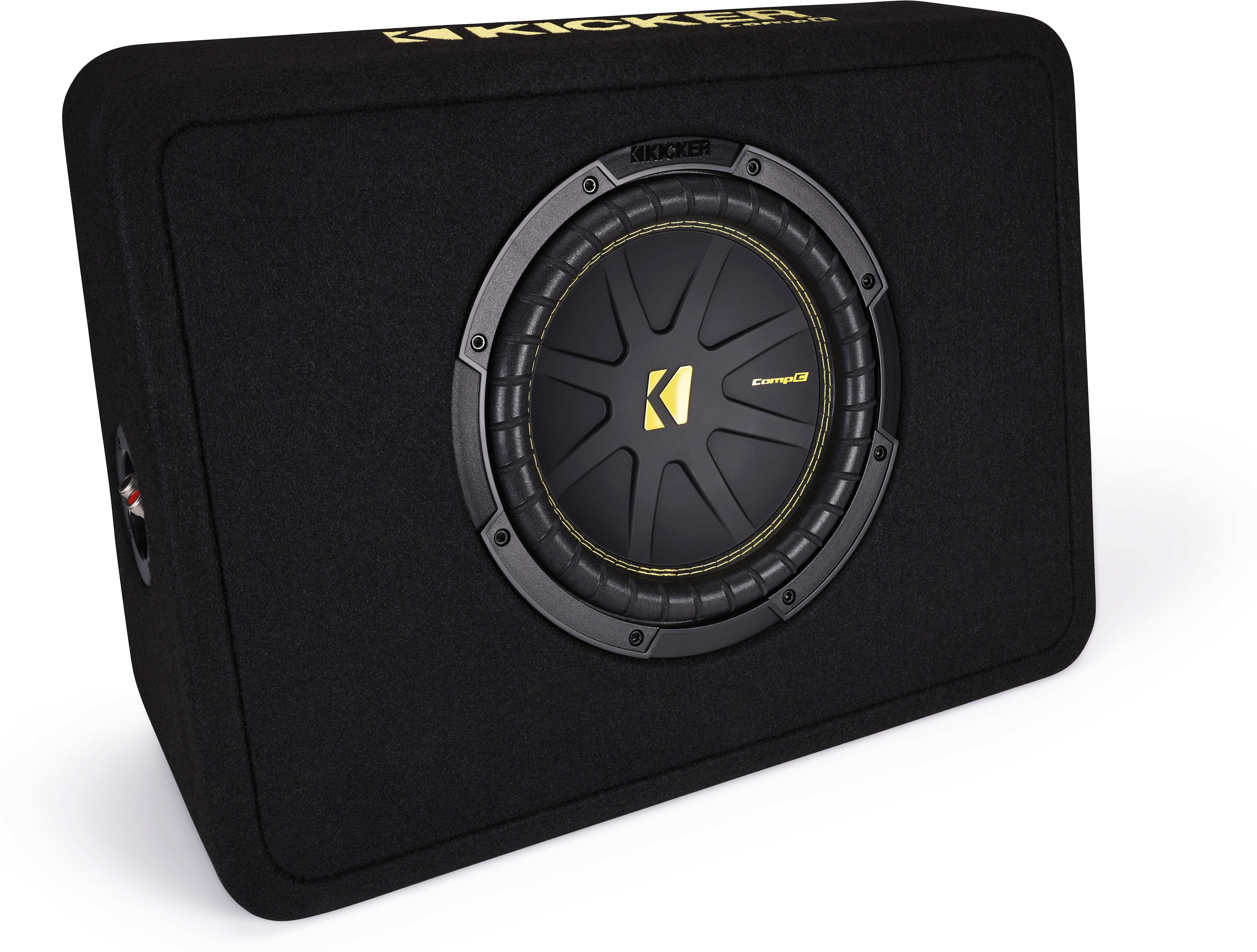 Customer Reviews: Kicker 50TCWC104 Truck-style 4-ohm ported enclosure ...