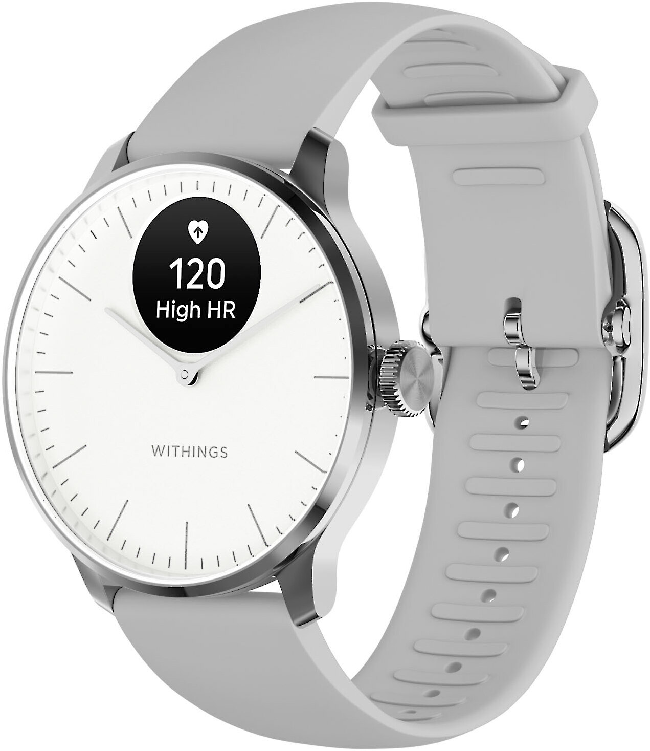 Customer Reviews: Withings ScanWatch Light (White) Hybrid smartwatch at ...