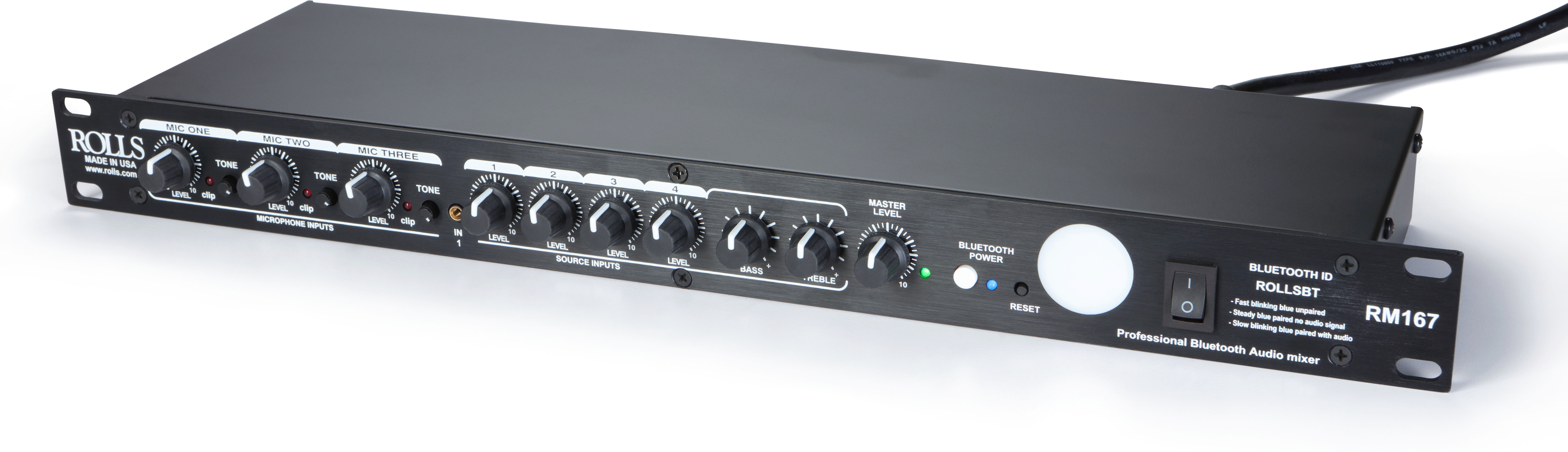 Customer Reviews: Rolls RM167 Bluetooth®-capable commercial mic/source ...