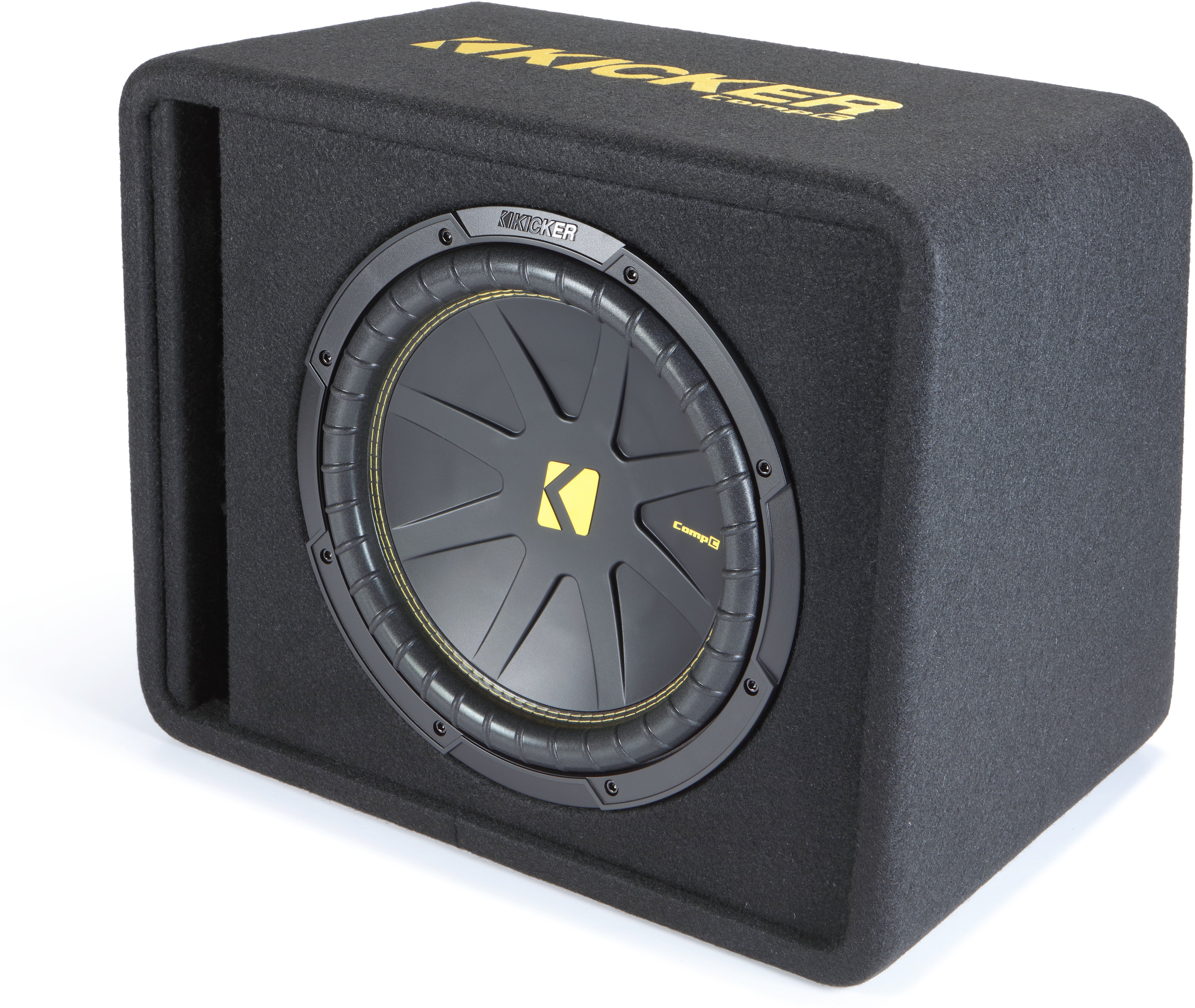 Customer Reviews: Kicker CompC 50VCWC122 2-ohm ported enclosure with ...