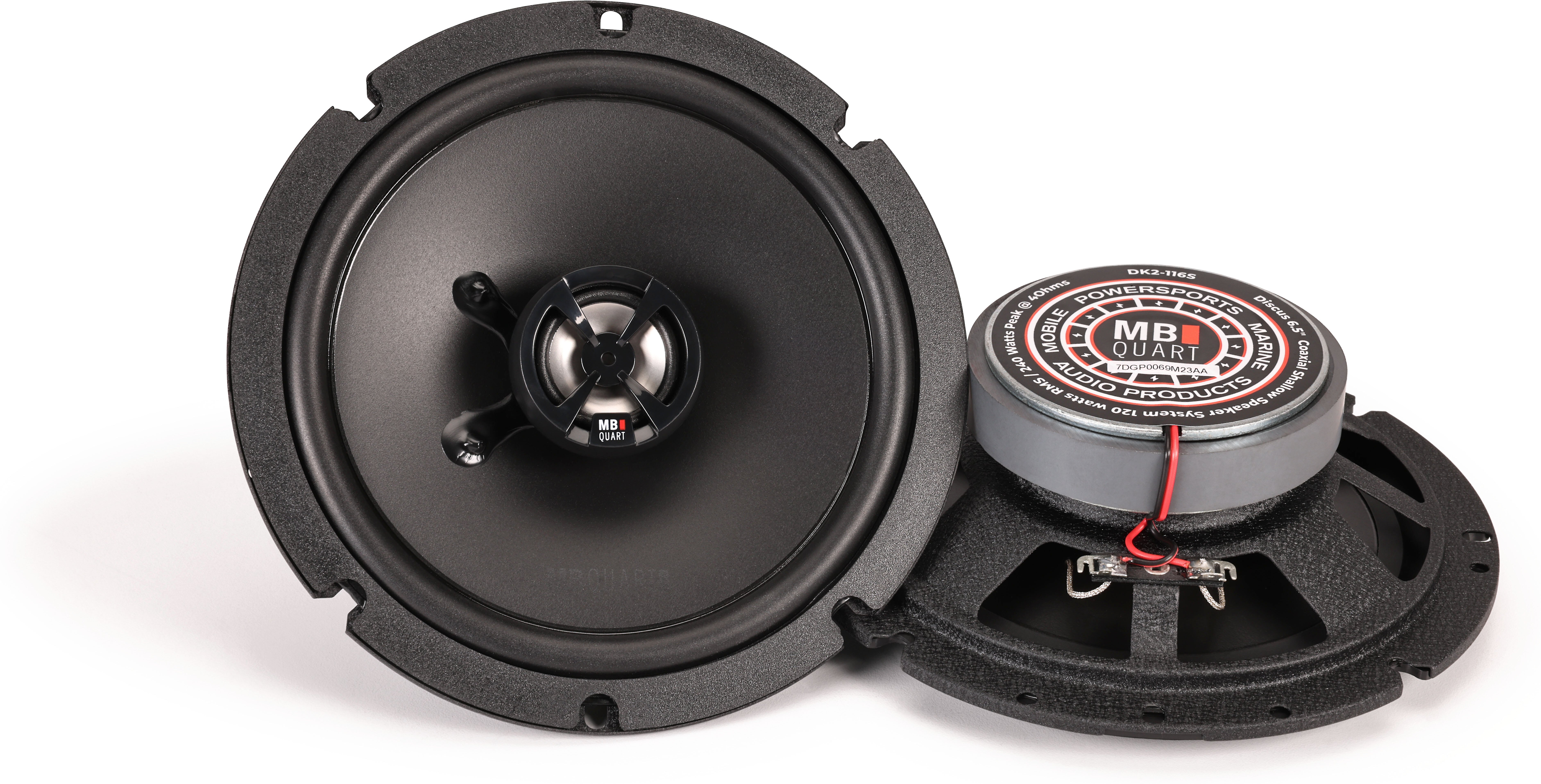 Customer Reviews: MB Quart DK2-116S Discus 6-1/2" shallow 2-way car ...