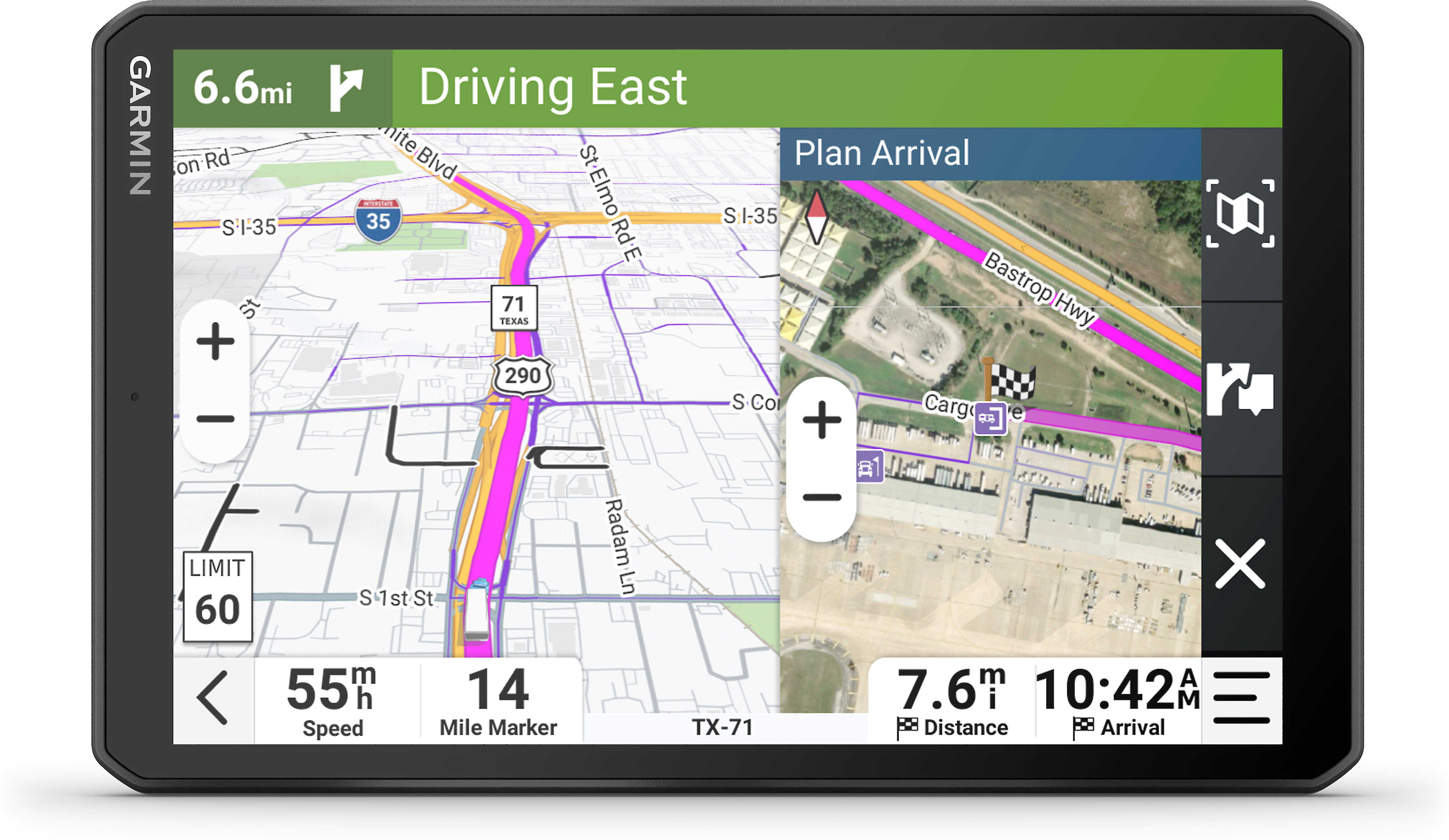 Product Videos: Garmin dēzl™ OTR820 Portable GPS navigator with 8 ...