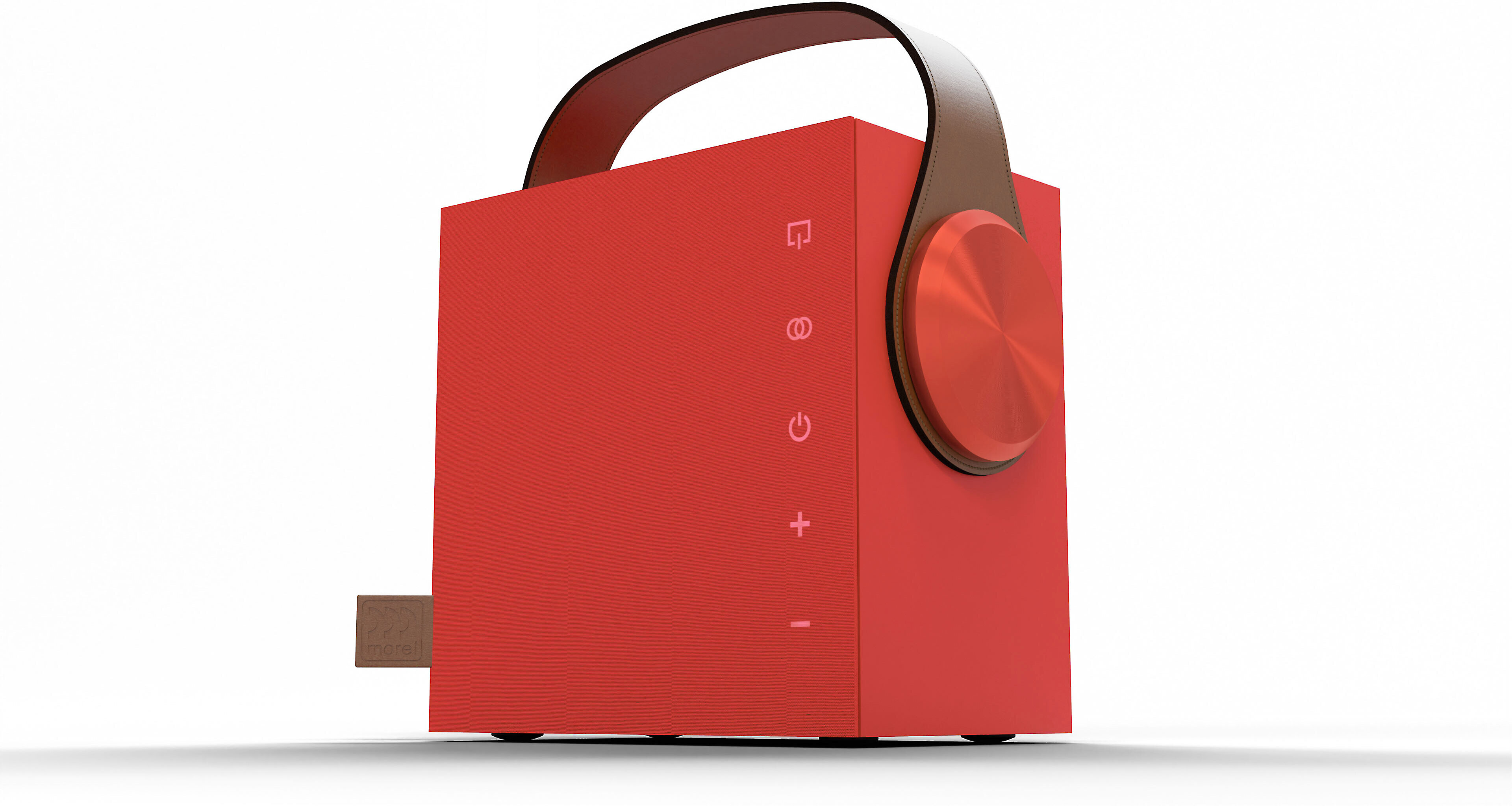 Customer Reviews: Morel BIGGIE (Ruby Red) Portable Bluetooth® speaker ...