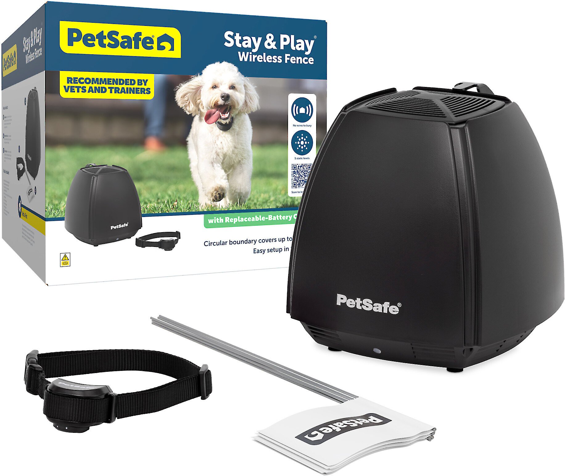 Product Videos: PetSafe Stay & Play® Wireless Fence Wireless pet fence ...