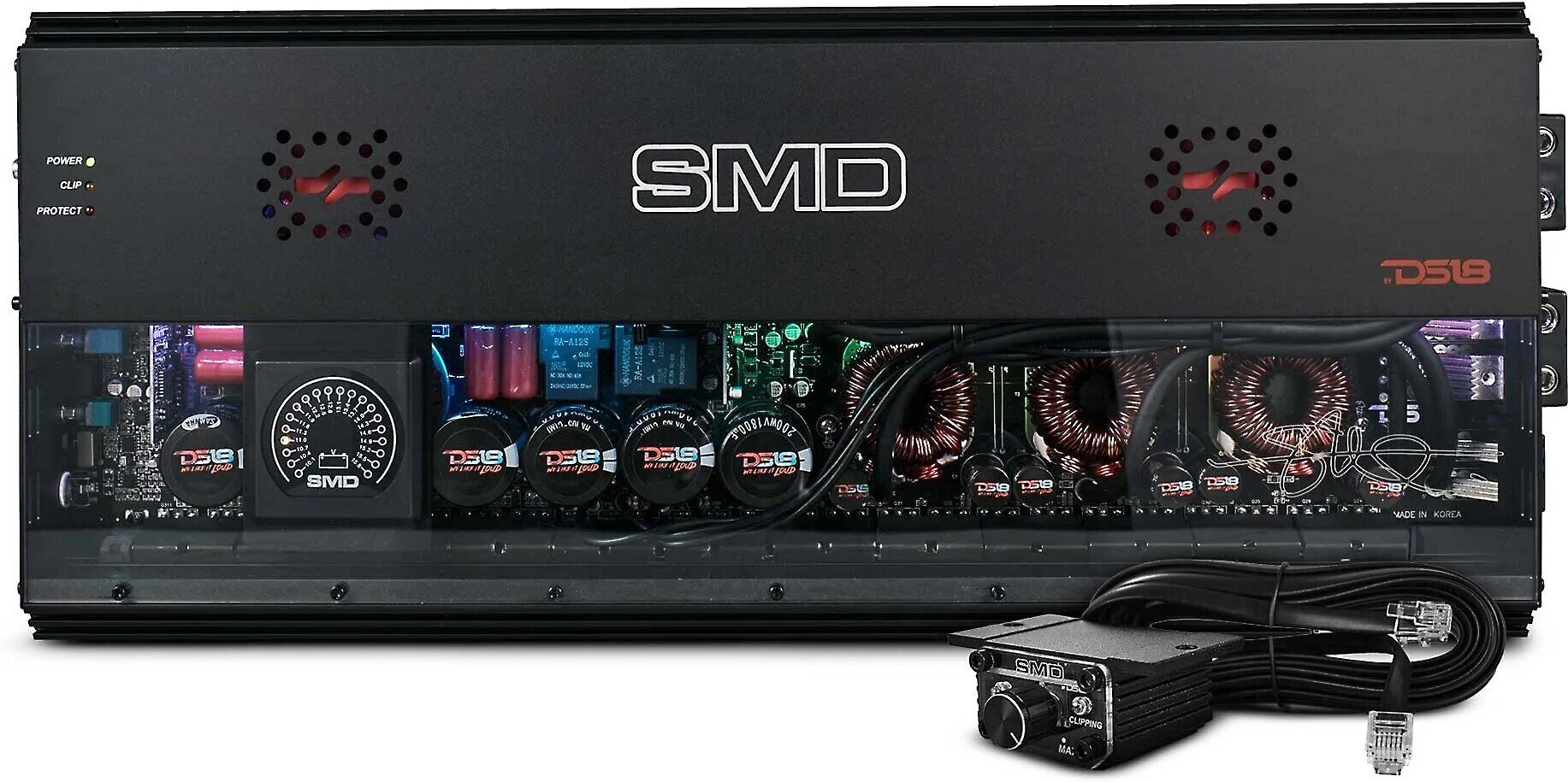 Product Videos: DS18 SMD-8500.1D Steve Meade Designs mono subwoofer ...