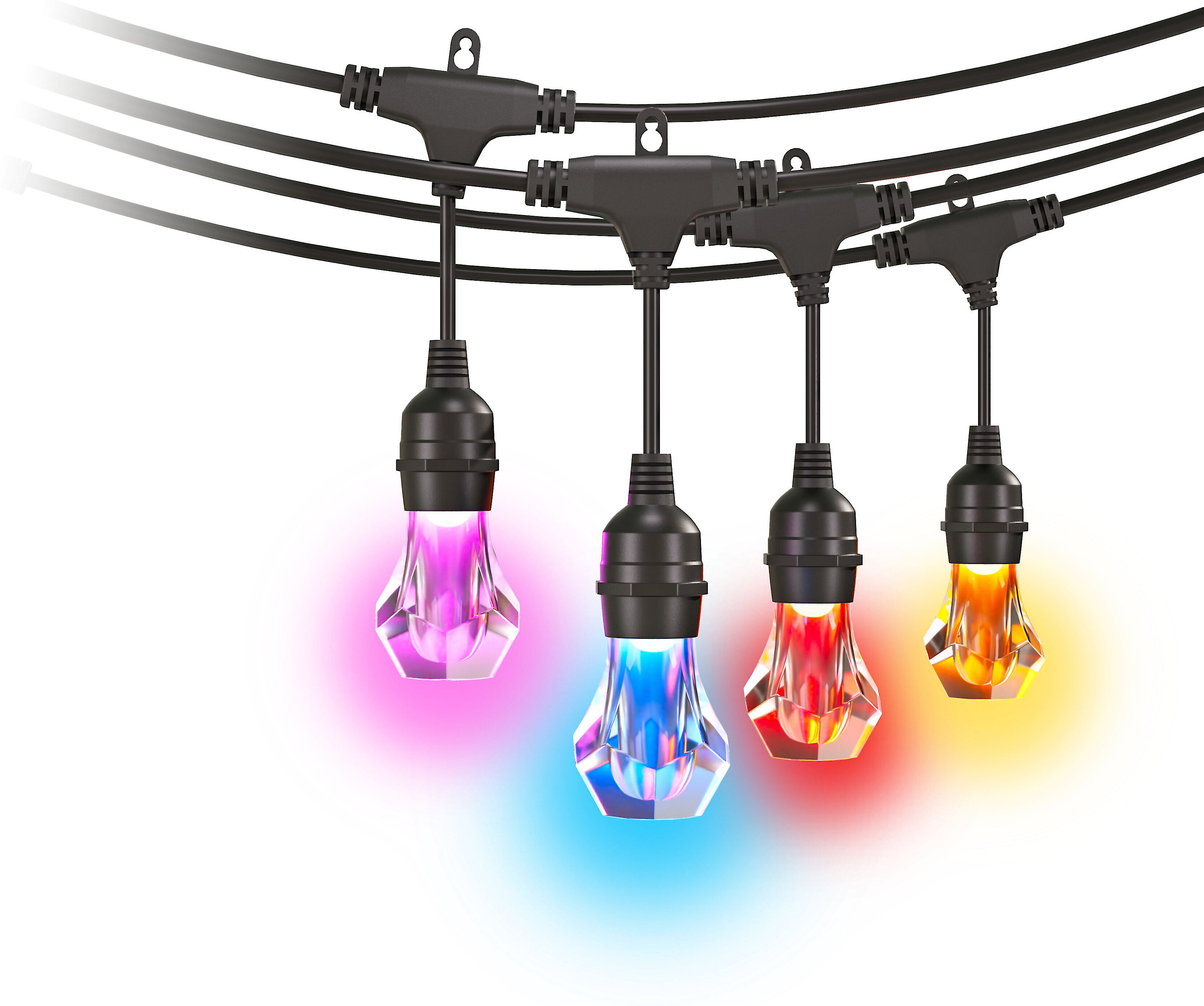 Product Videos: Nanoleaf Essentials Matter Multicolor Outdoor String ...