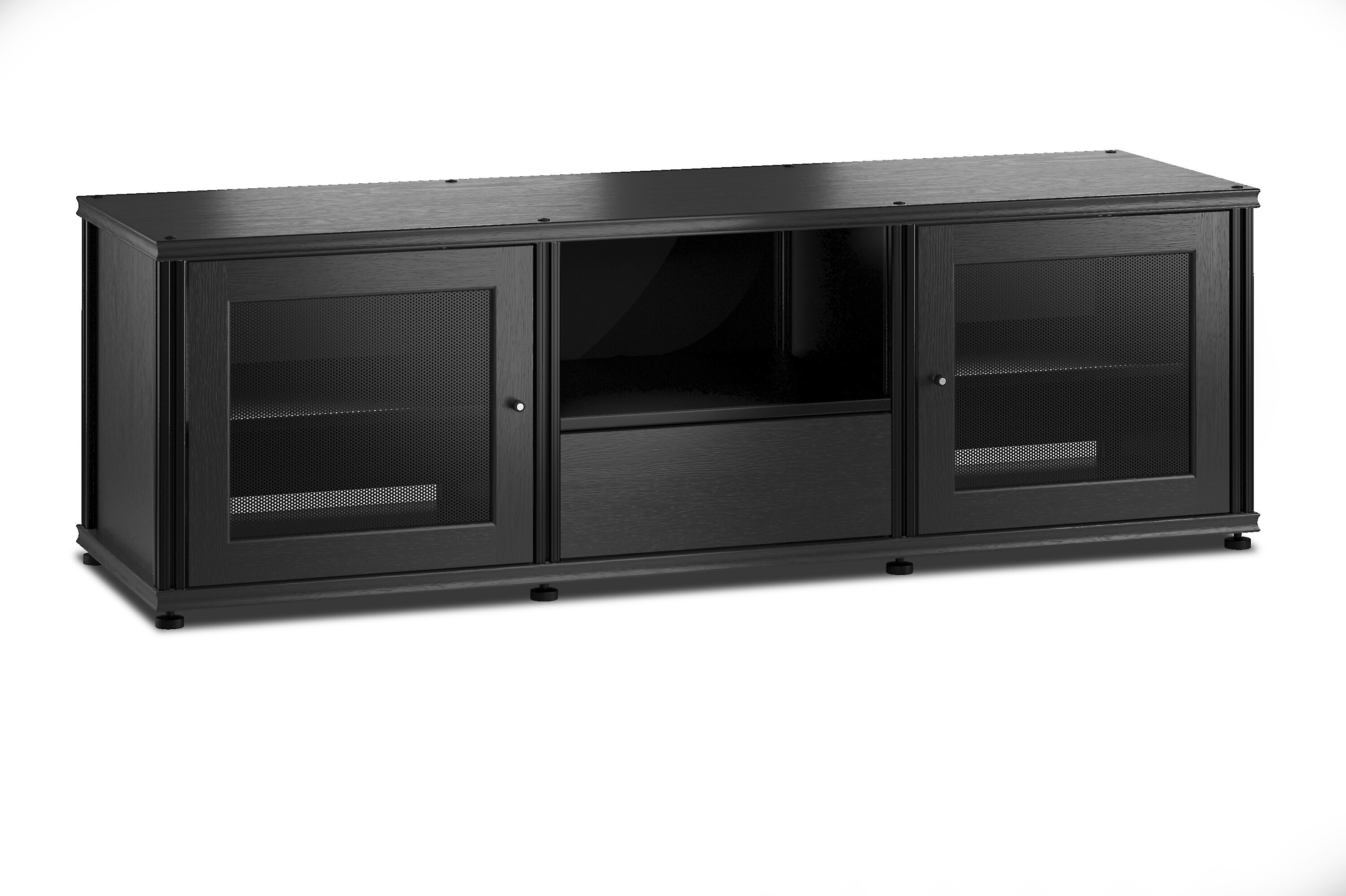 Customer Reviews: Salamander Designs Synergy System Triple 236 (Black Oak with Black Posts ...