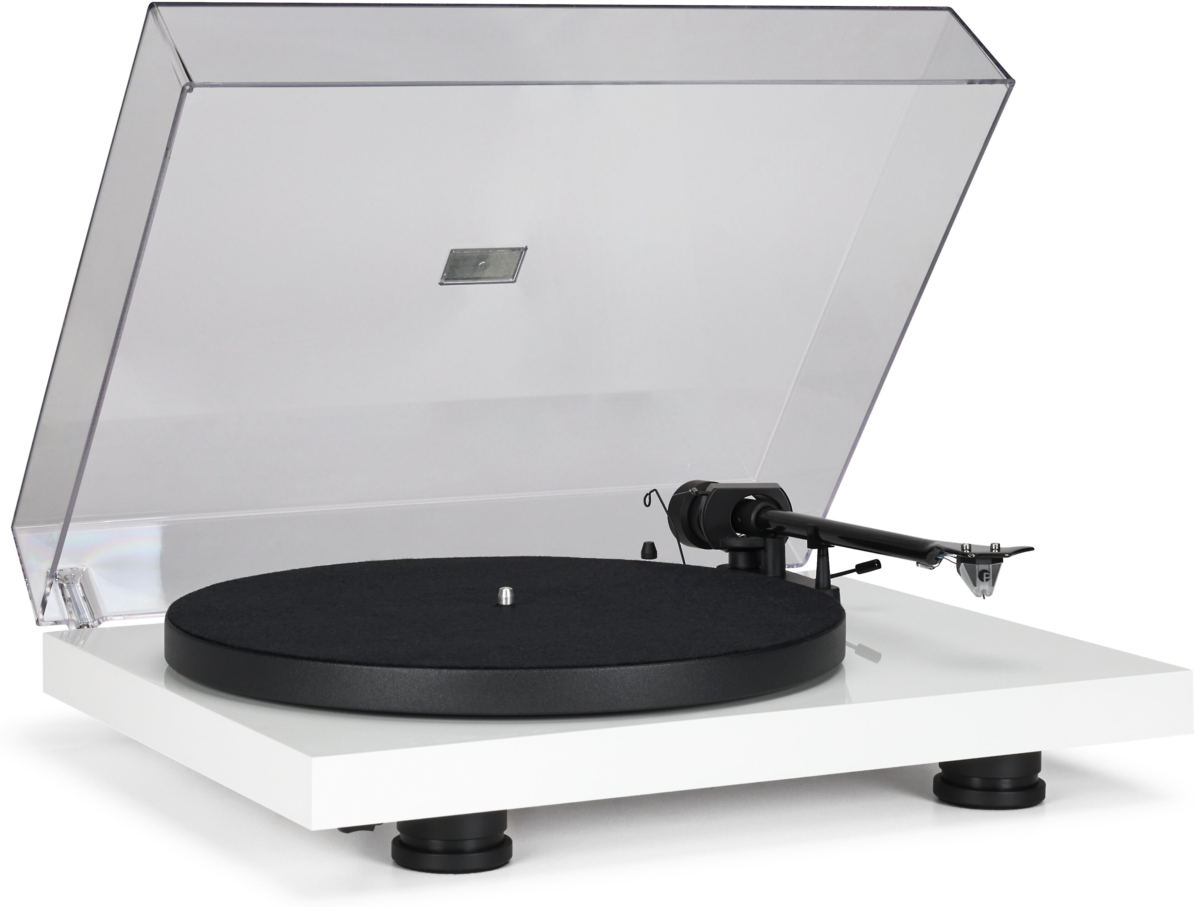 Customer Reviews: Pro-Ject Debut EVO 2 (High-gloss White) Manual belt ...