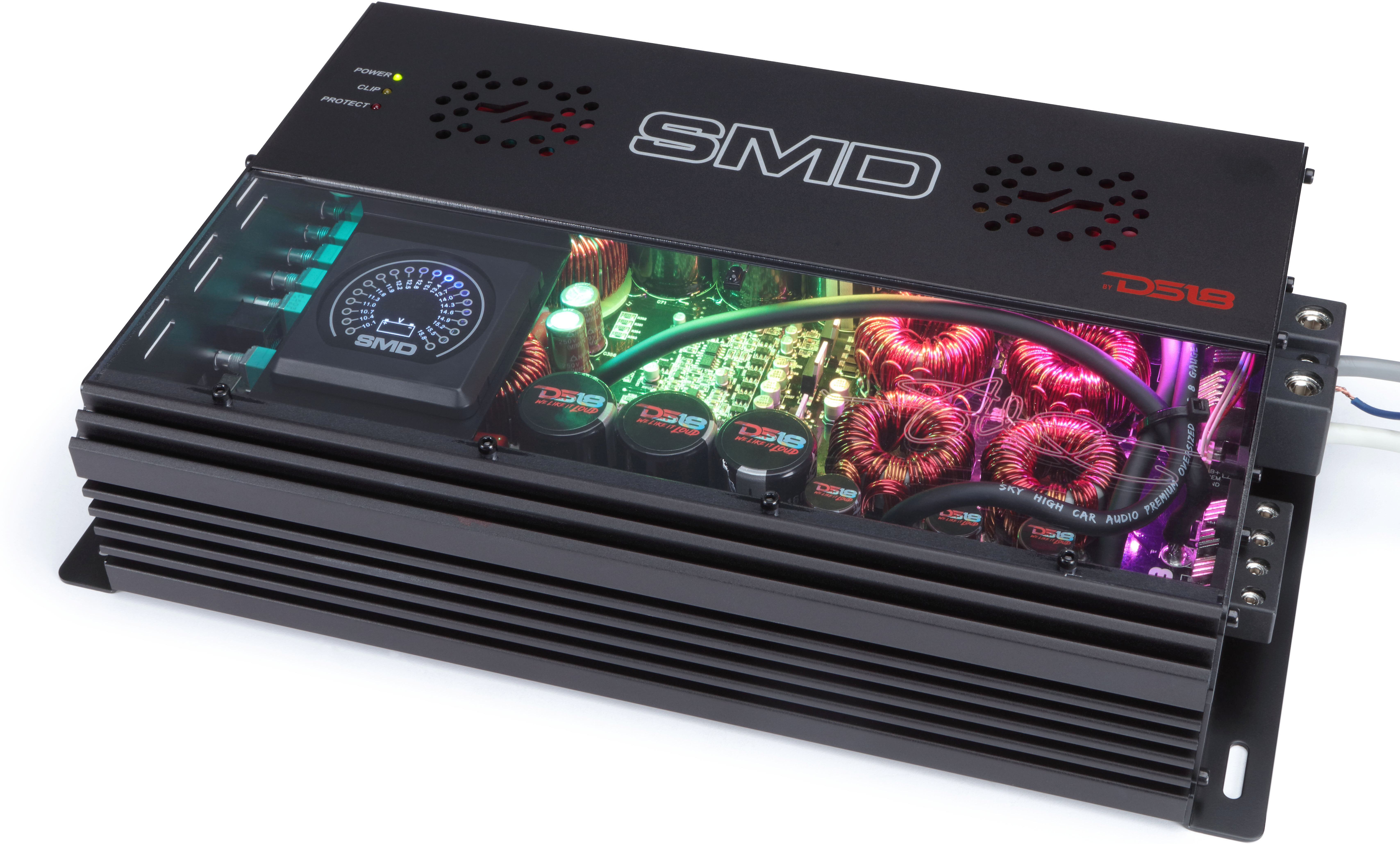 Product Videos: DS18 SMD-3000.1D Steve Meade Designs mono subwoofer ...