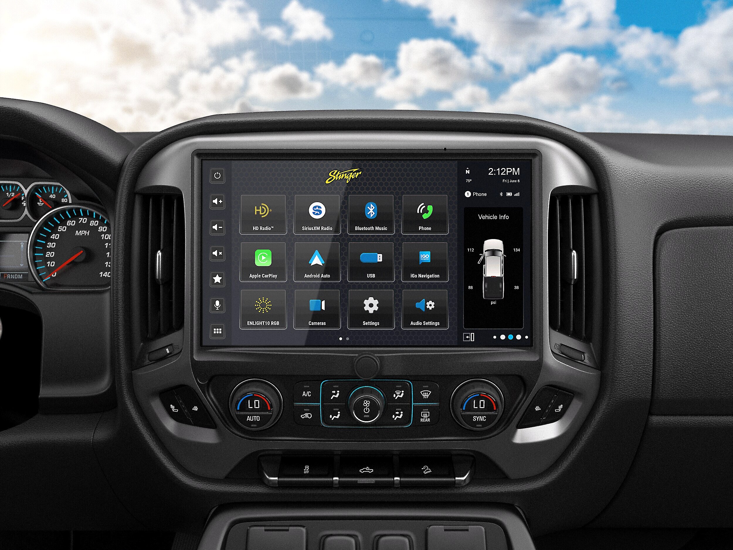 Customer Reviews: Stinger SRX-GM14128 Chevrolet/GMC Pickup Package ...