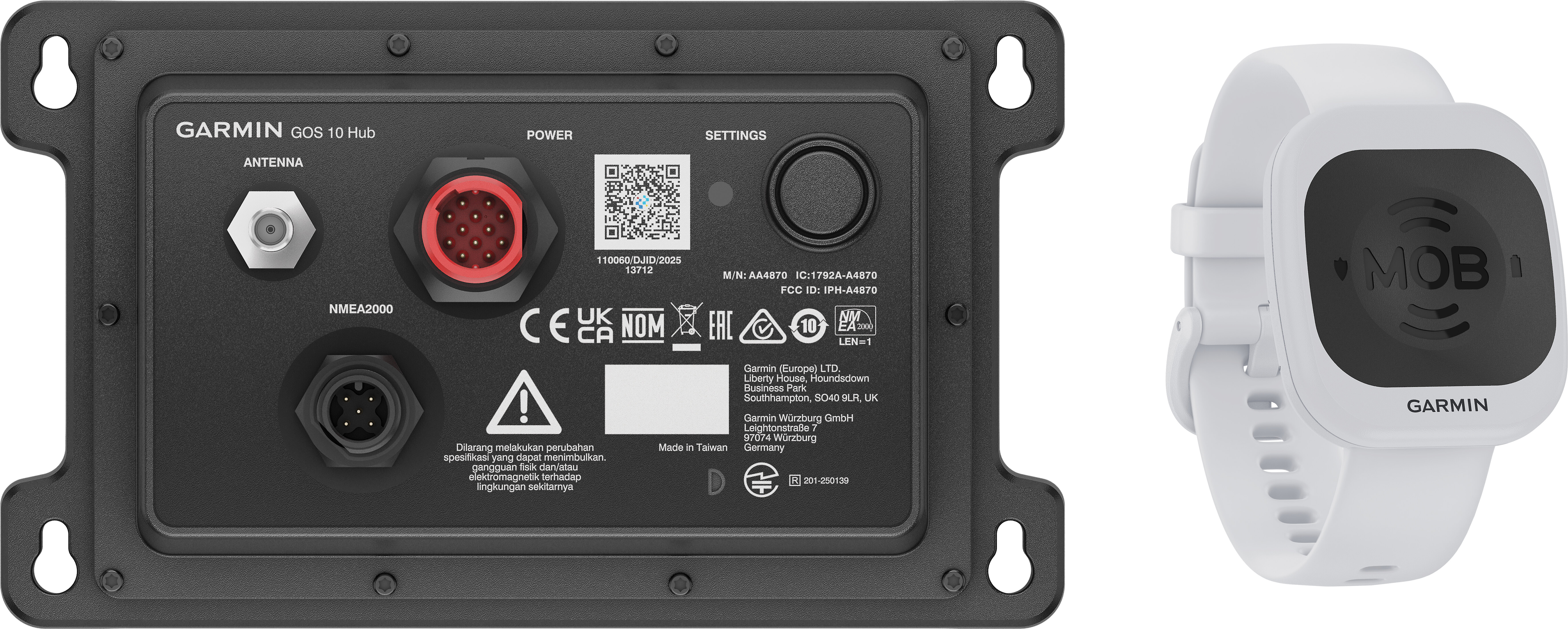 Product Videos: Garmin OnBoard™ System Wireless man overboard detector for use on boats with an ...